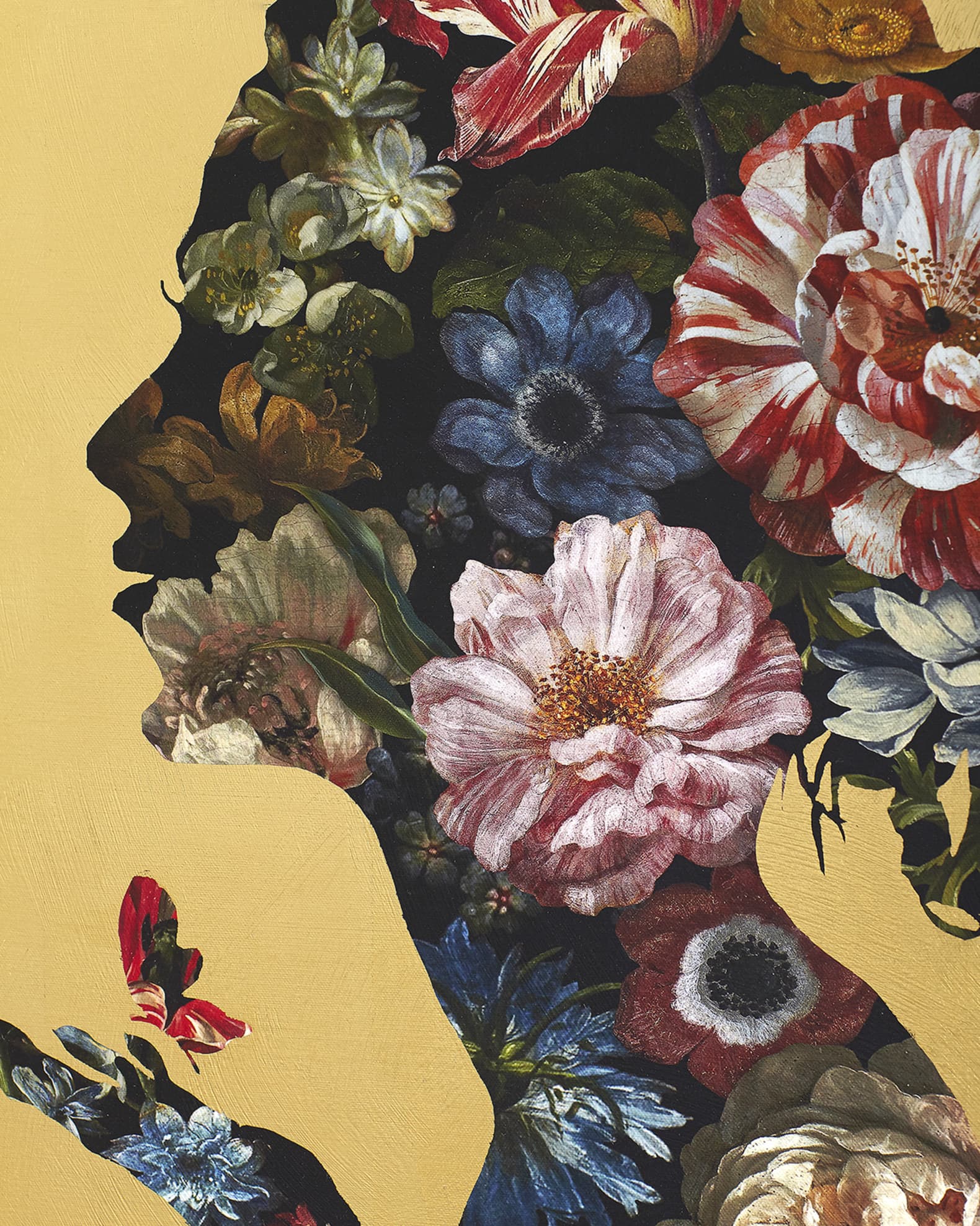 "Floral Reflection" Wall Art Collection | Neiman Marcus
