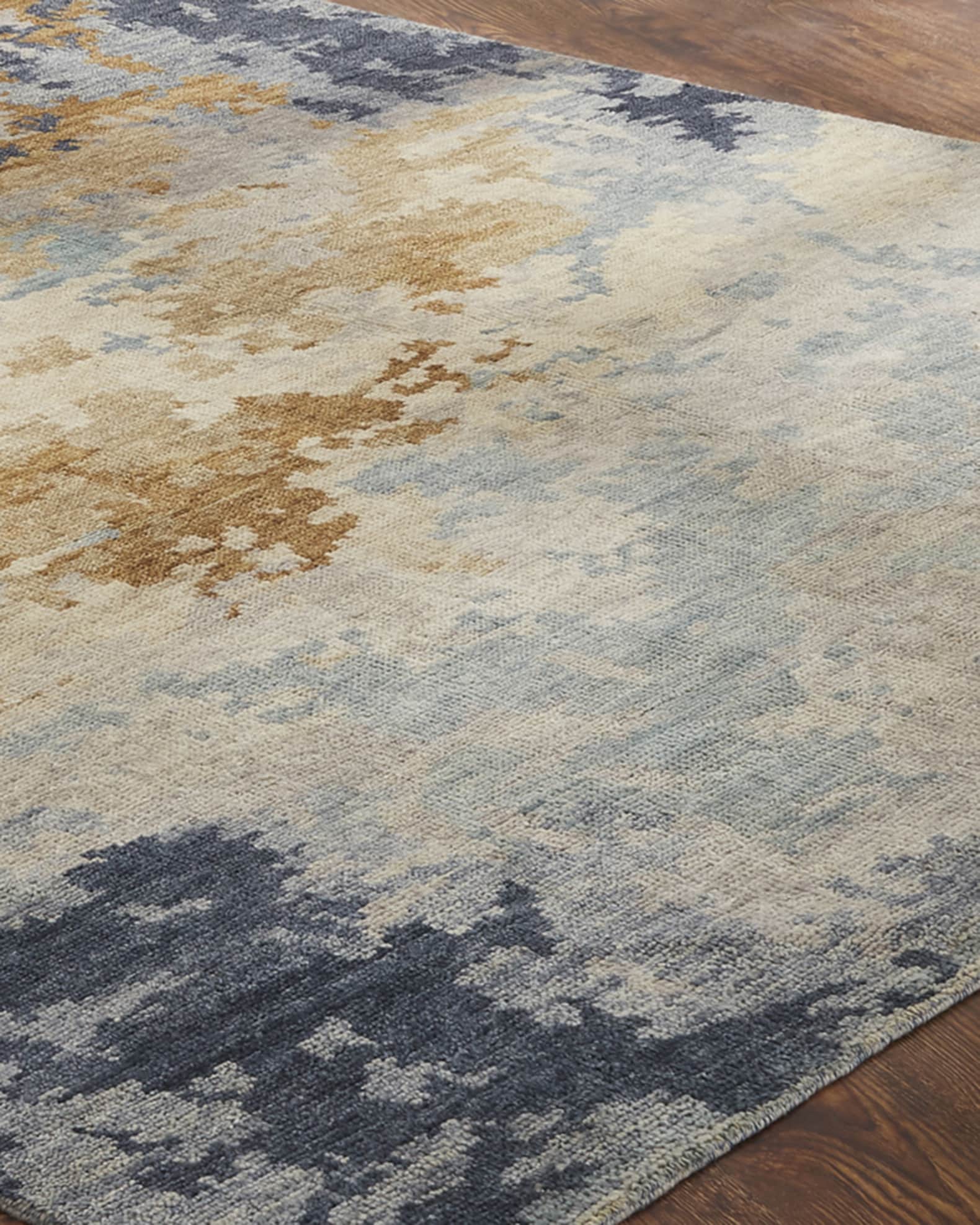 Flywheel Hand-Knotted Rug | Neiman Marcus