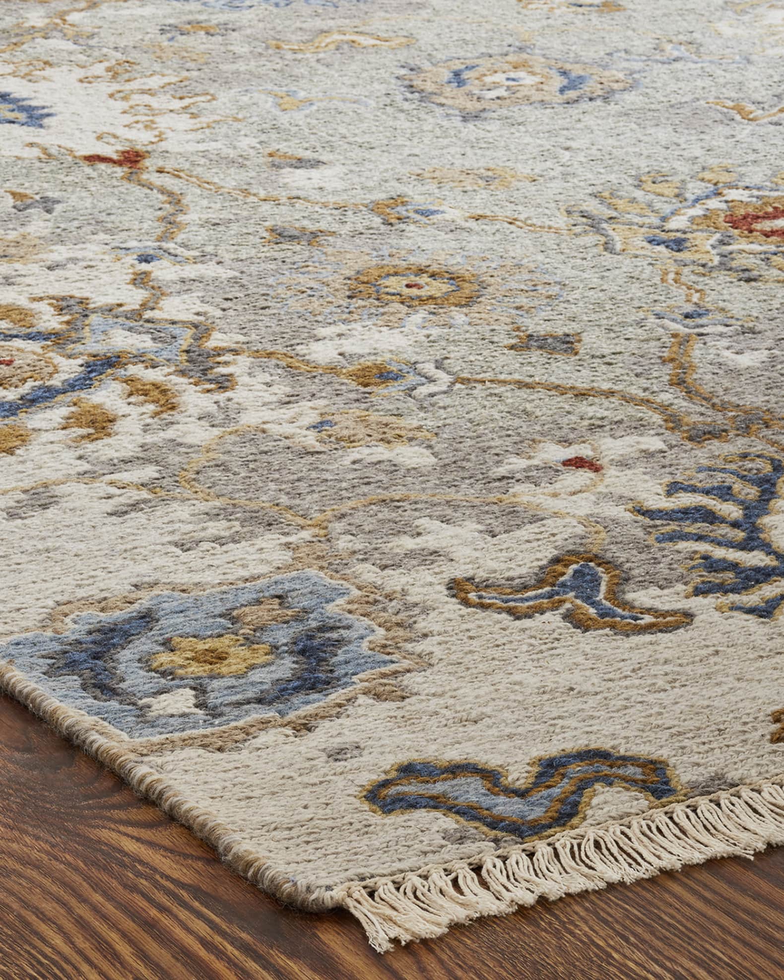 Maiden Soumak Weave Knotted Rug | Neiman Marcus