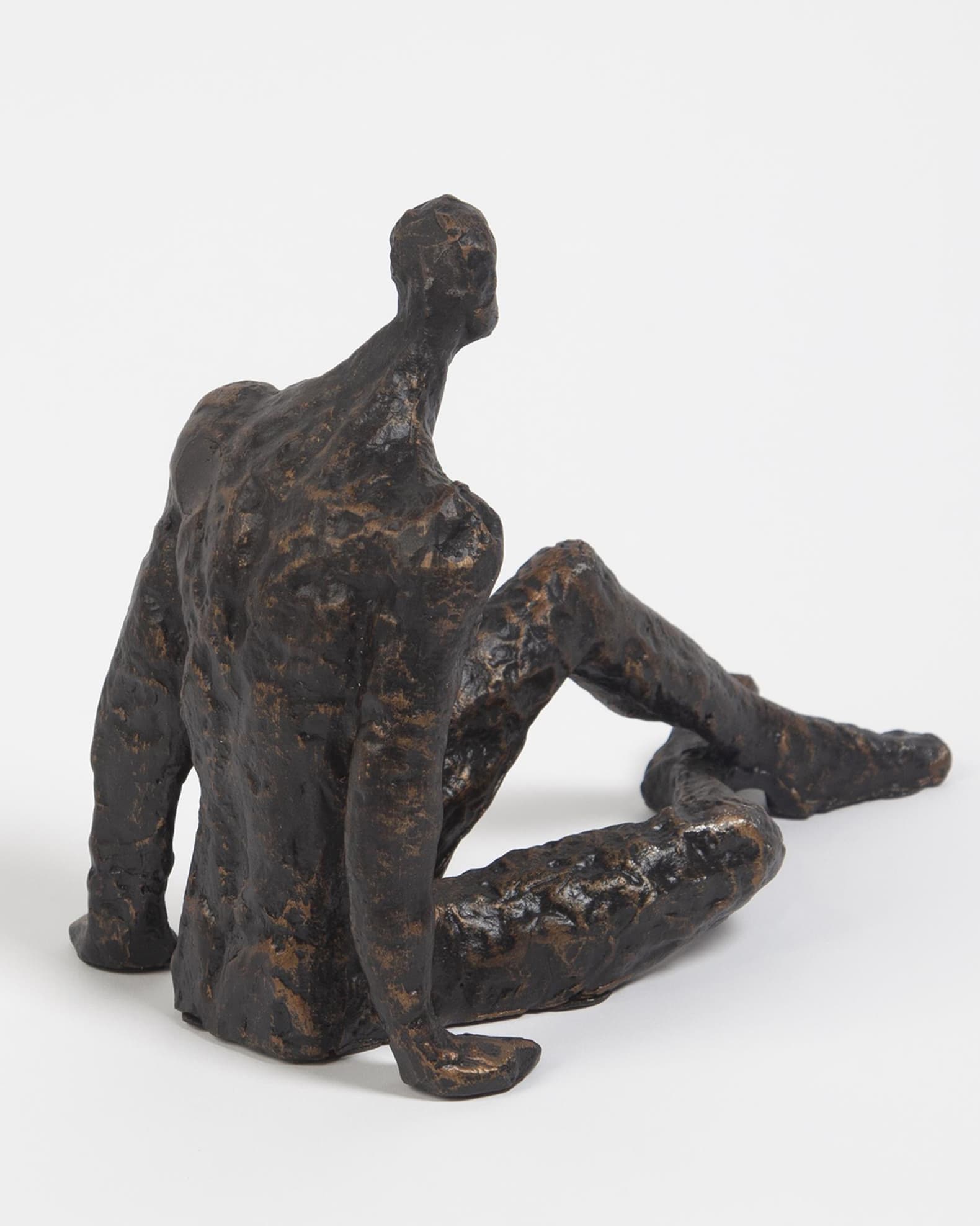 William D Scott for Global Views Sitting with Legs Crossed Sculpture ...