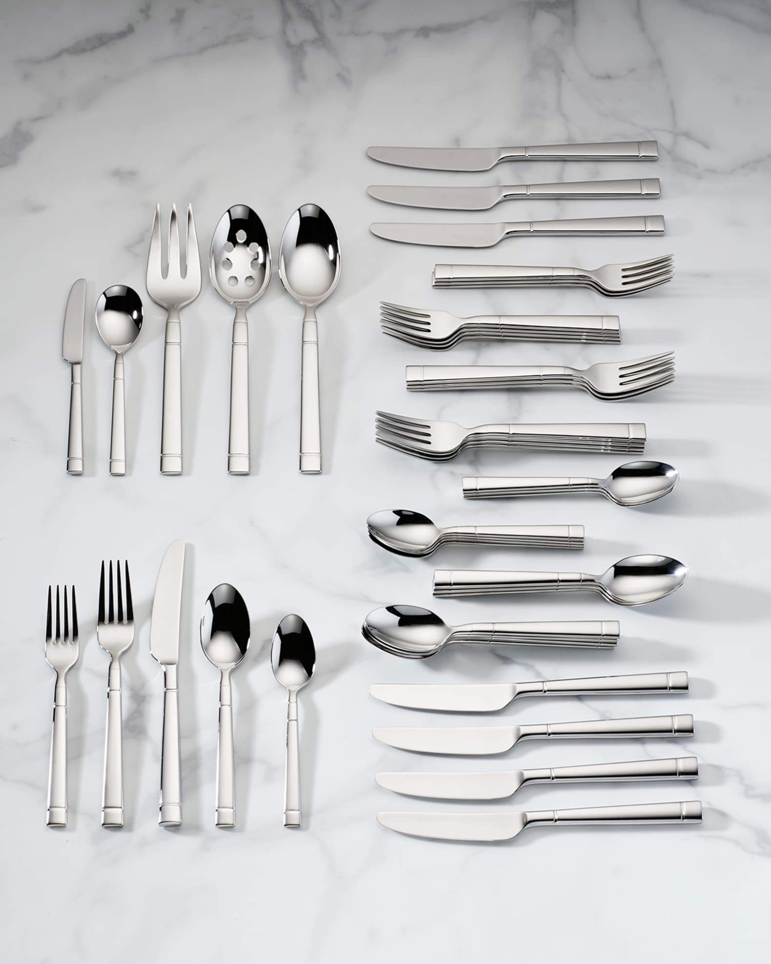 kate spade new york fair harbor 45-piece flatware service | Neiman Marcus