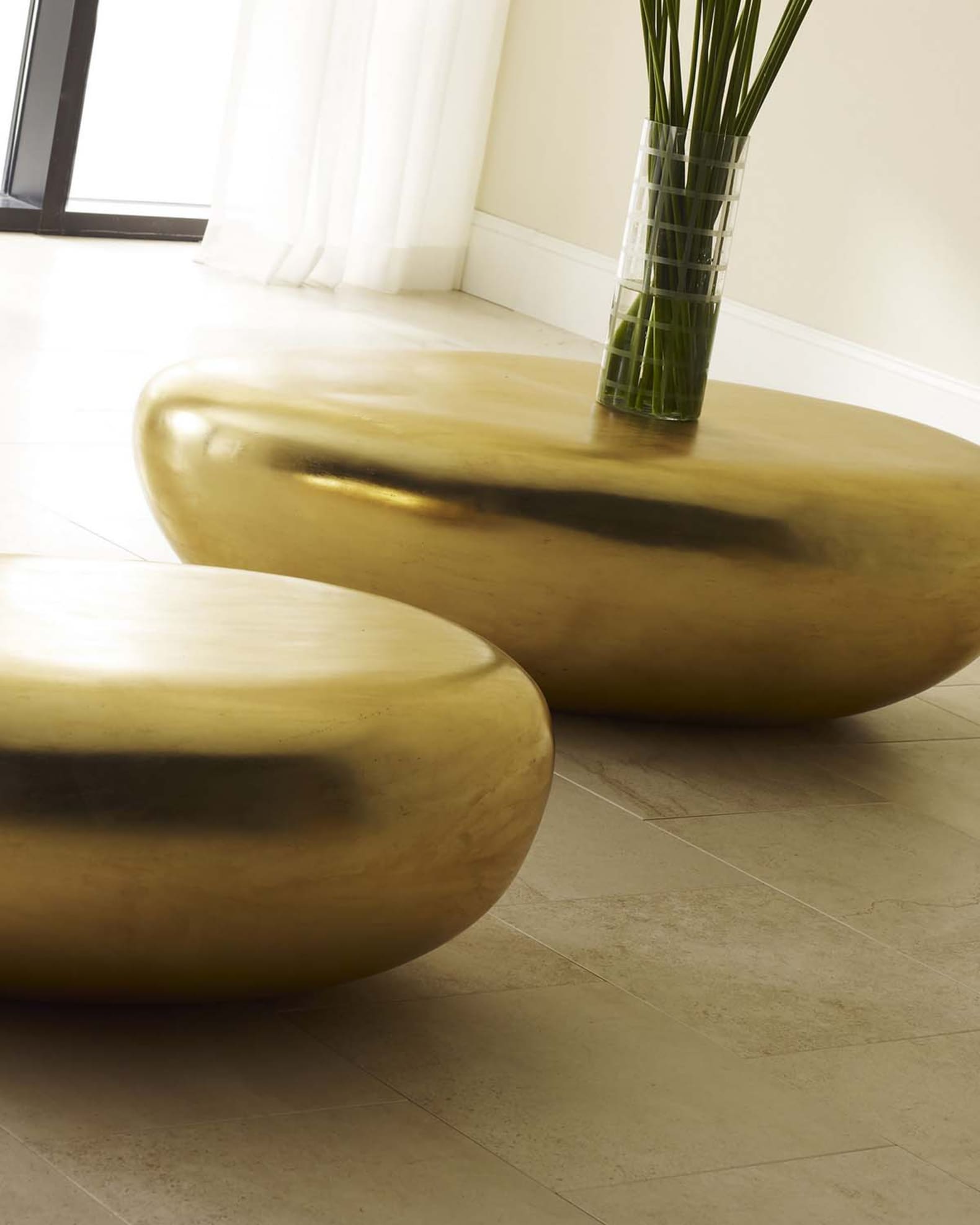 Phillips Collection River Stone Coffee Table | Neiman Marcus