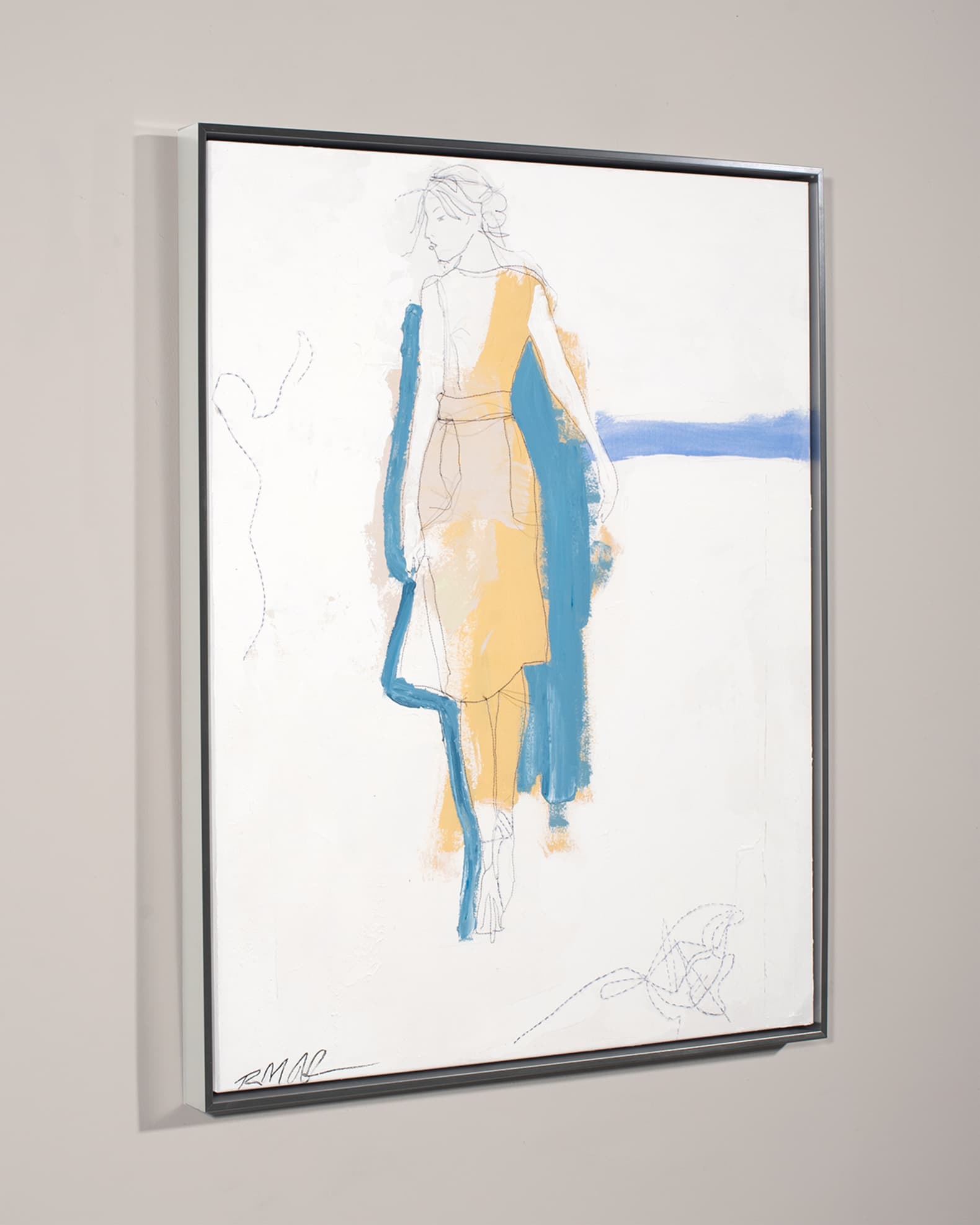 RFA Fine Art "Stitched Figure 2" Wall Art by Robert Robinson | Neiman ...