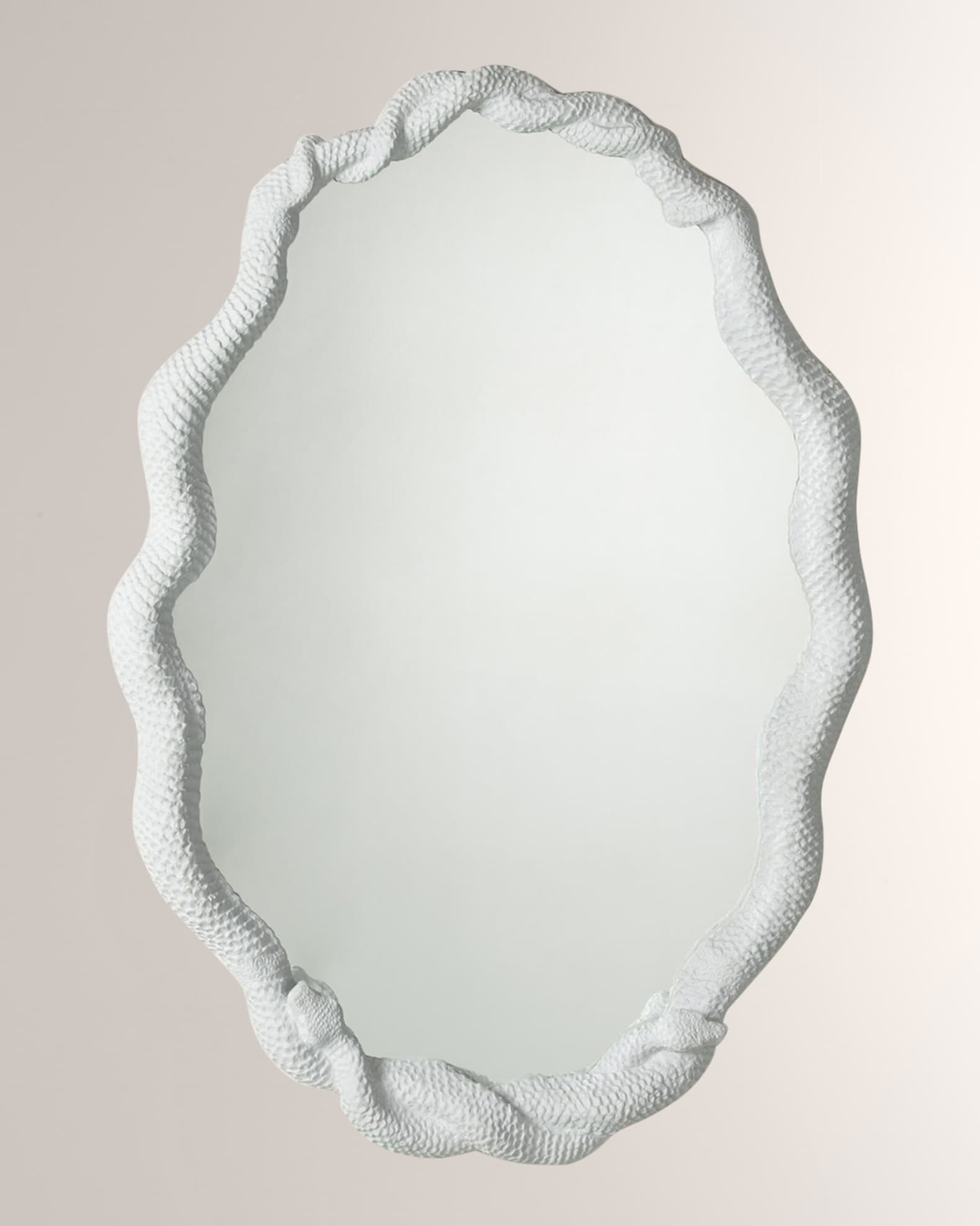 William D Scott for Global Views Entwined Snake Mirror | Neiman Marcus