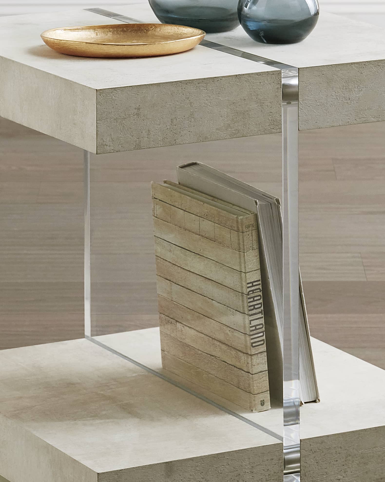 John-Richard Collection Loftus Side Table | Neiman Marcus