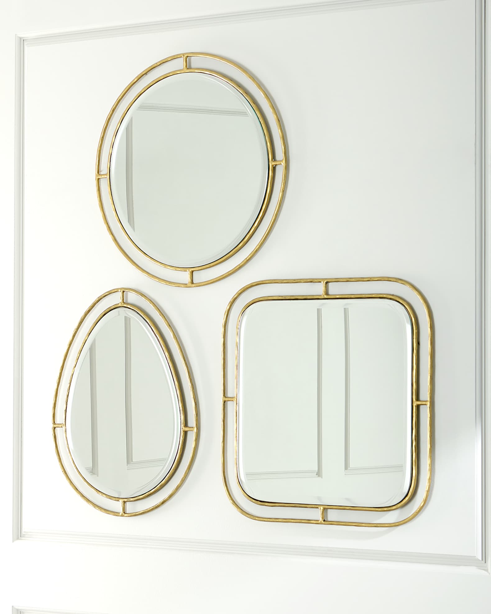 Neiman Marcus Round Iron Mirror | Neiman Marcus
