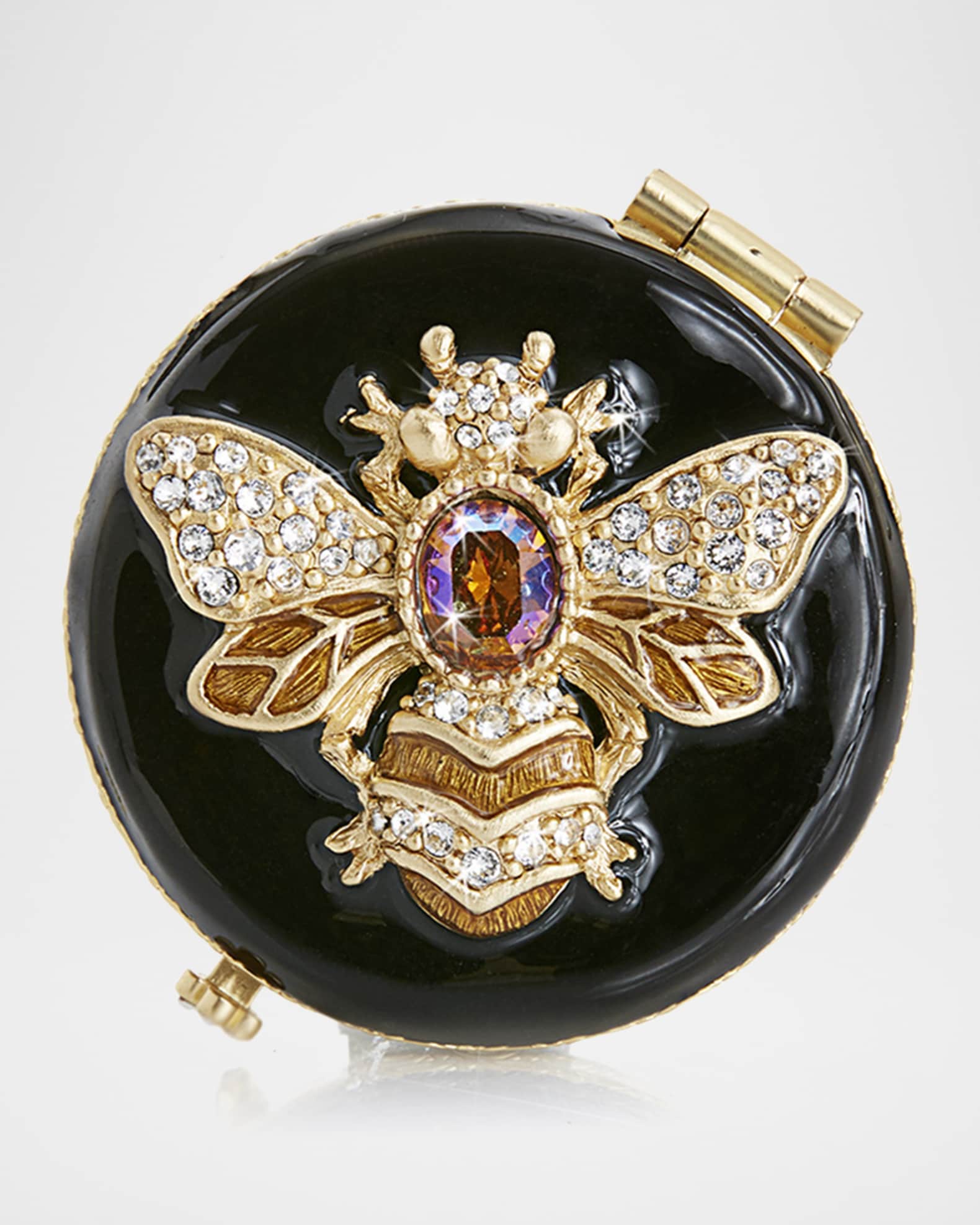 Jay Strongwater Buzz Bee Compact | Neiman Marcus