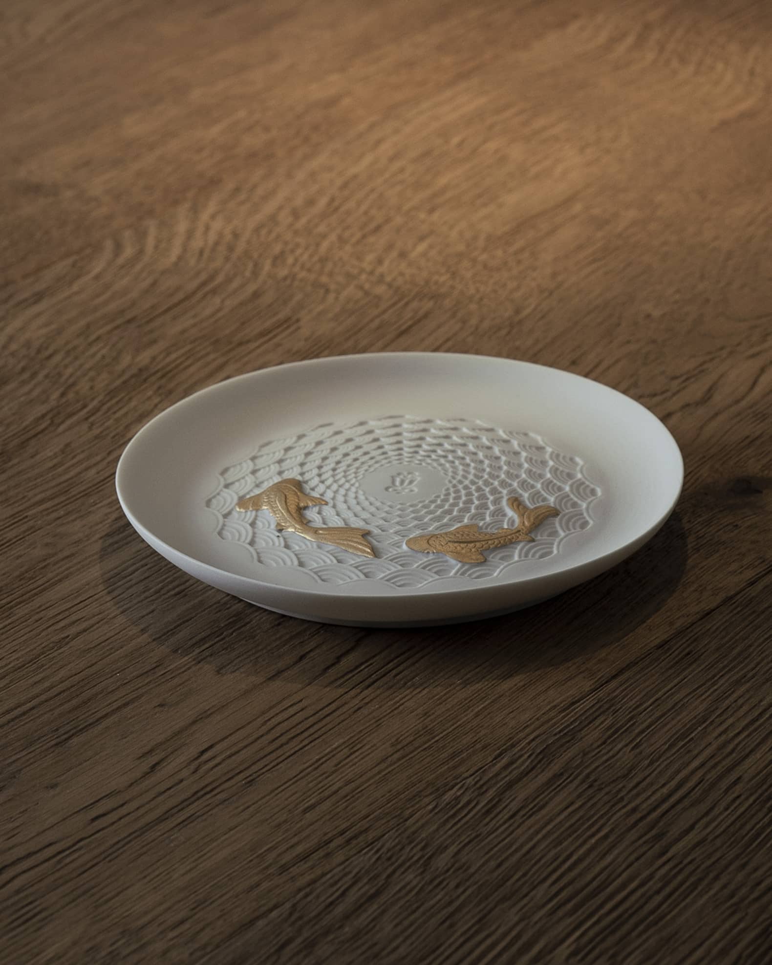 Lladro Koi Plate | Neiman Marcus