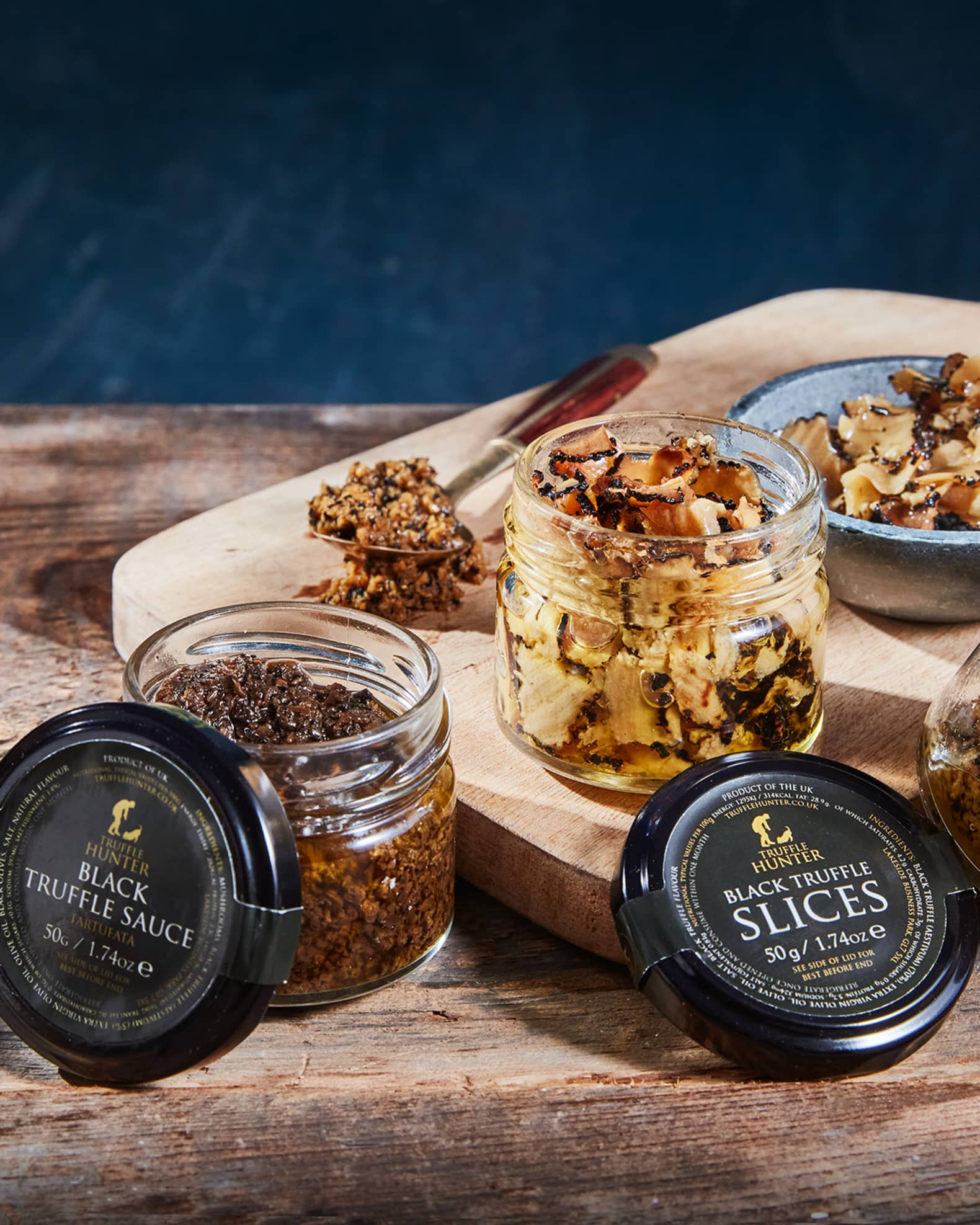 TruffleHunter Truffle Preserve Selection: Minced, Slices, Sauce ...