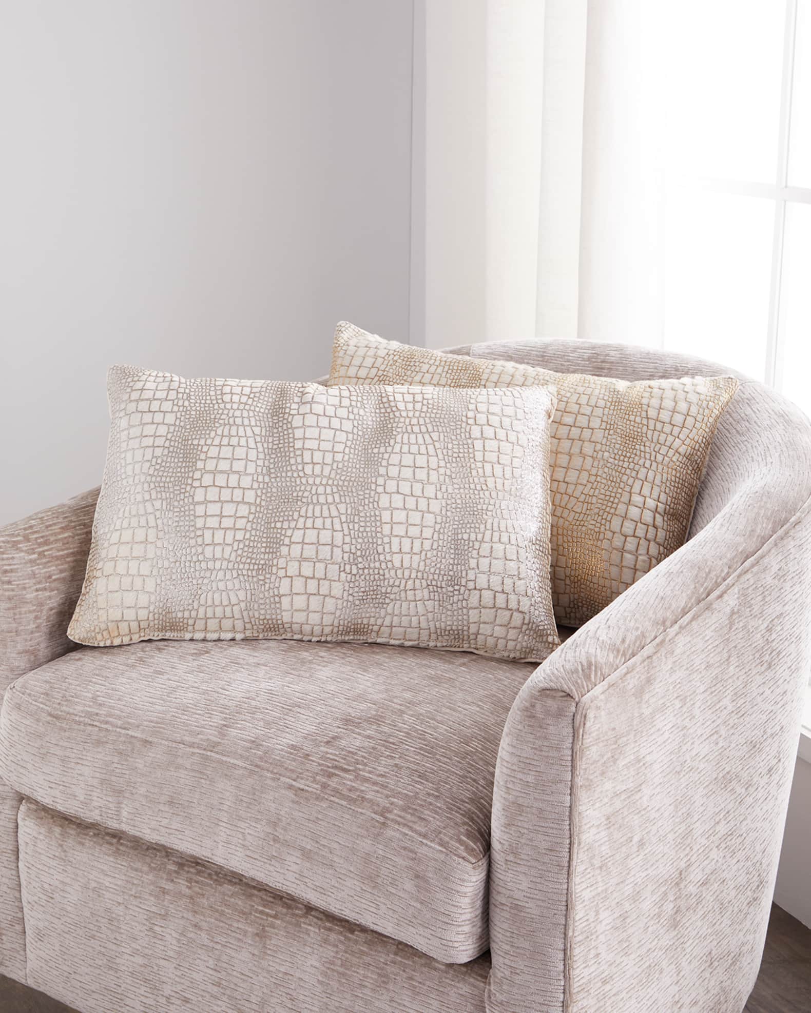 Massoud Coco Hair Hide Pillow | Neiman Marcus