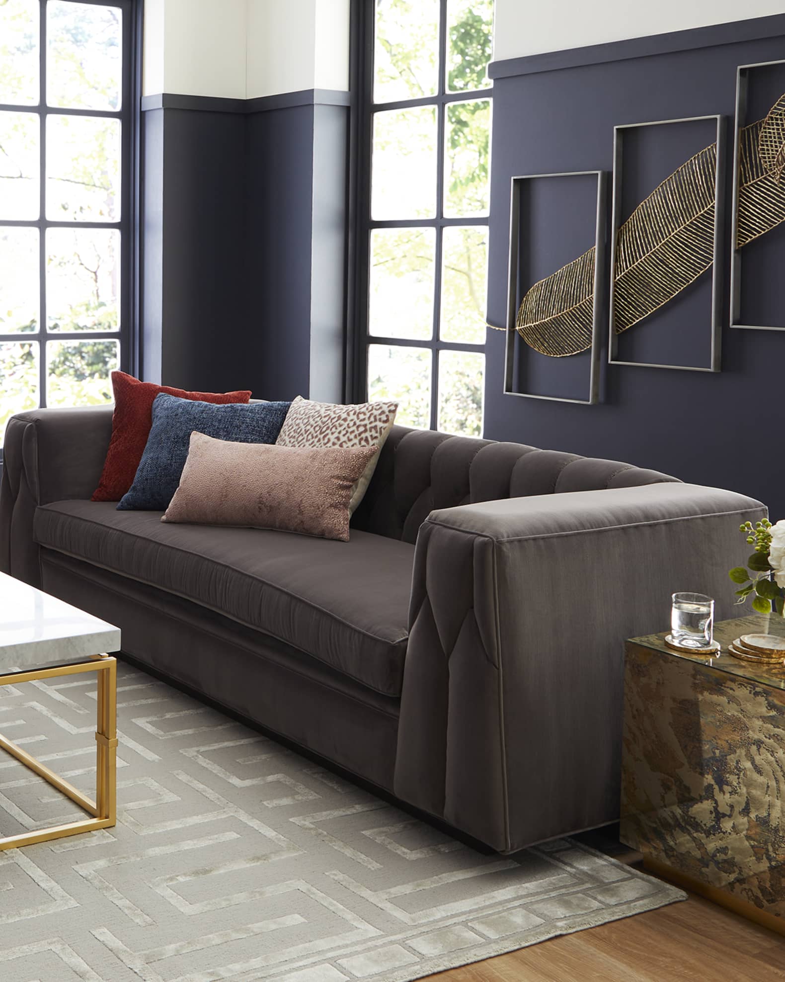 Haute House Margo Sofa, 100" | Neiman Marcus