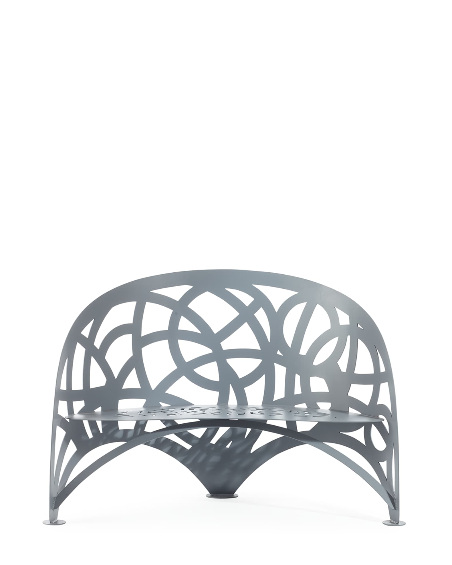Cricket Forge Arc Outdoor Bench | Neiman Marcus