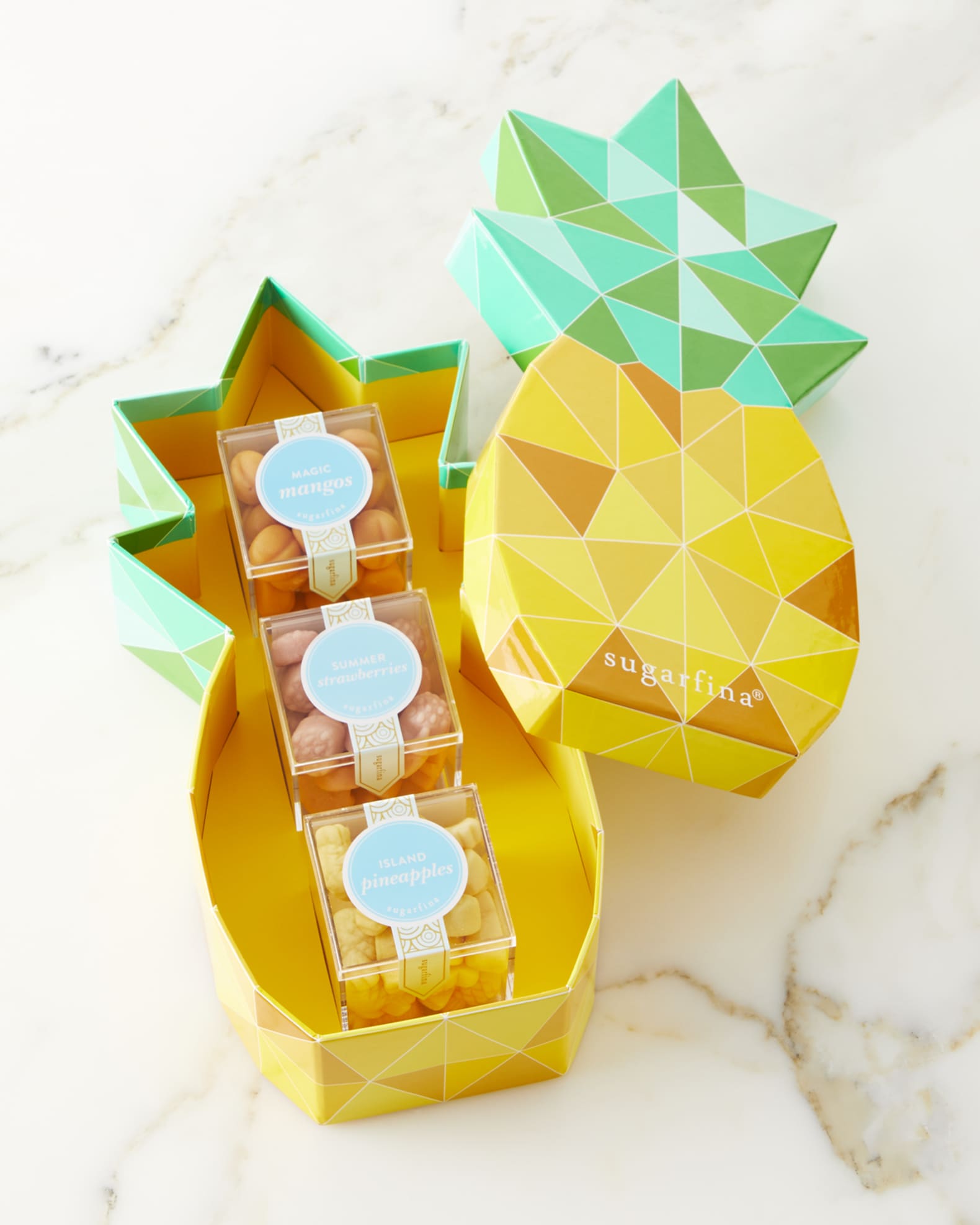 Sugarfina Tropical 3-Piece Candy Bento Box | Neiman Marcus
