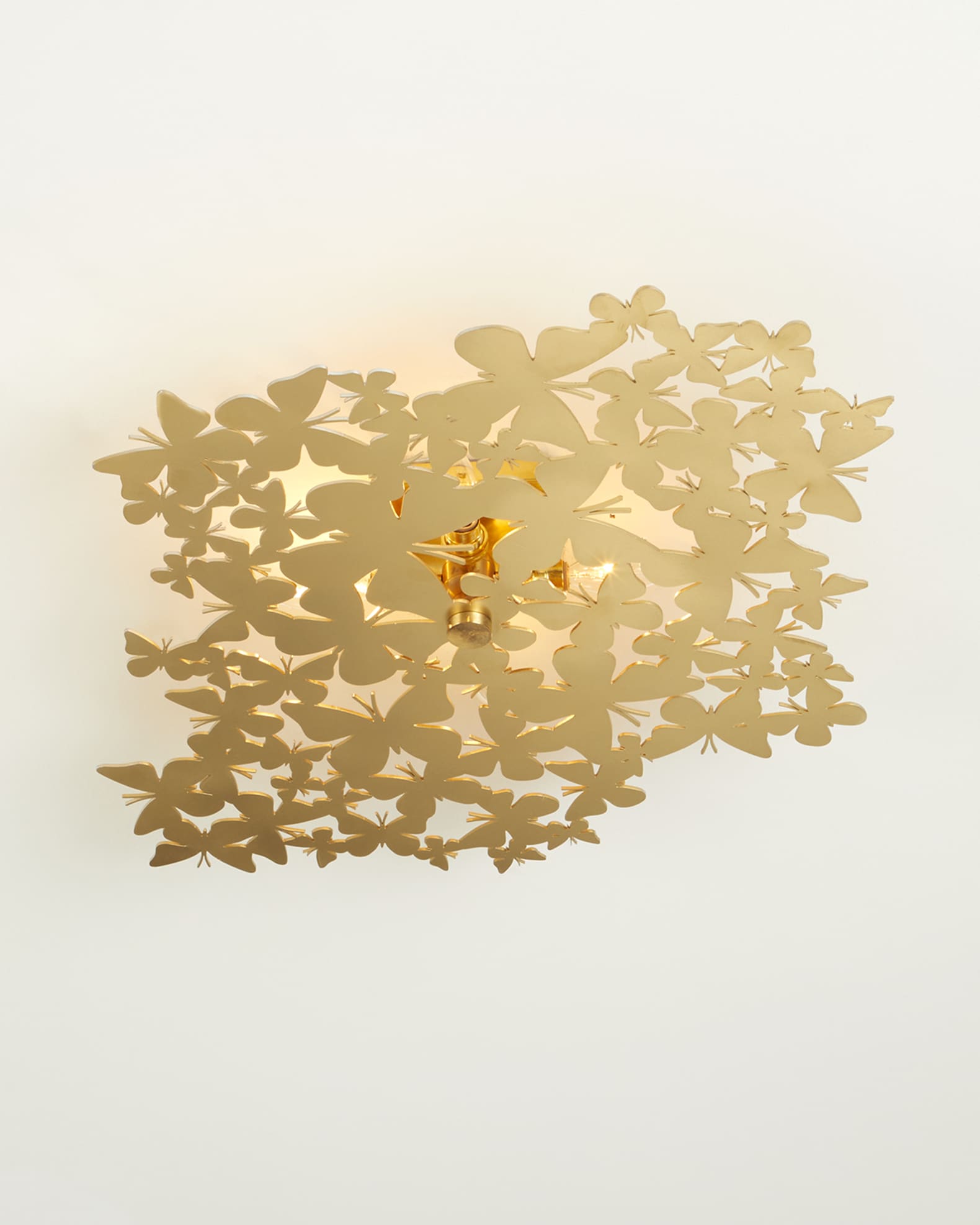 Tommy Mitchell Large Butterfly Flush Mount Light | Neiman Marcus