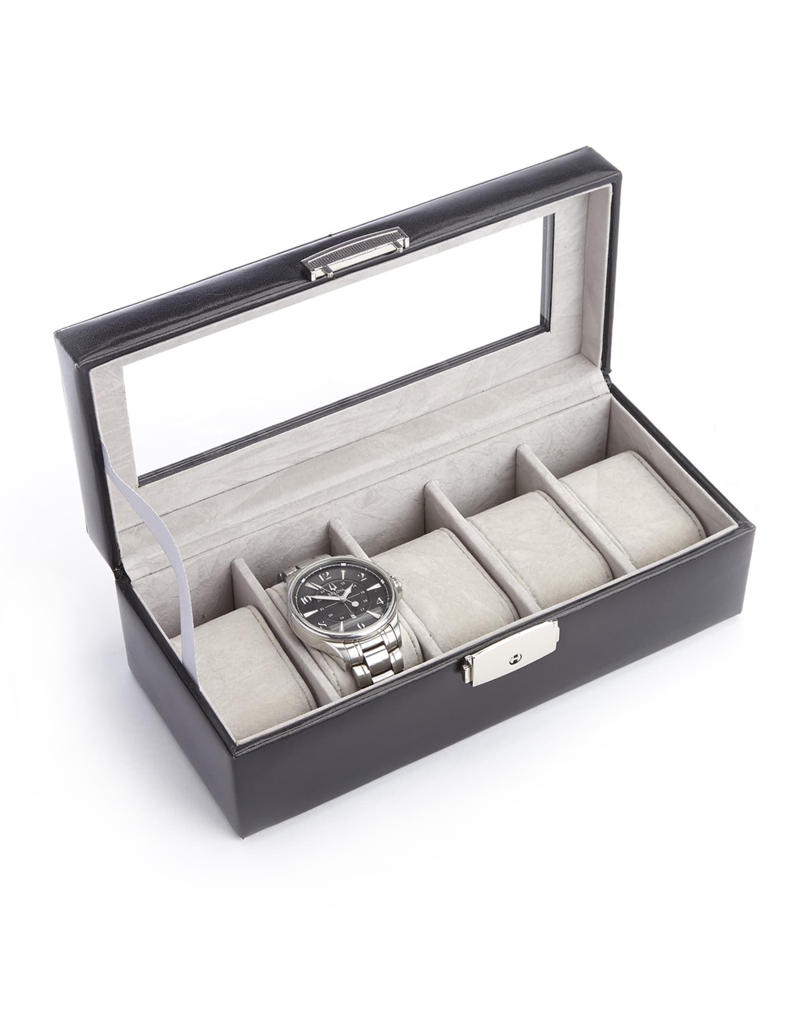 ROYCE New York Five Slot Watch Box | Neiman Marcus
