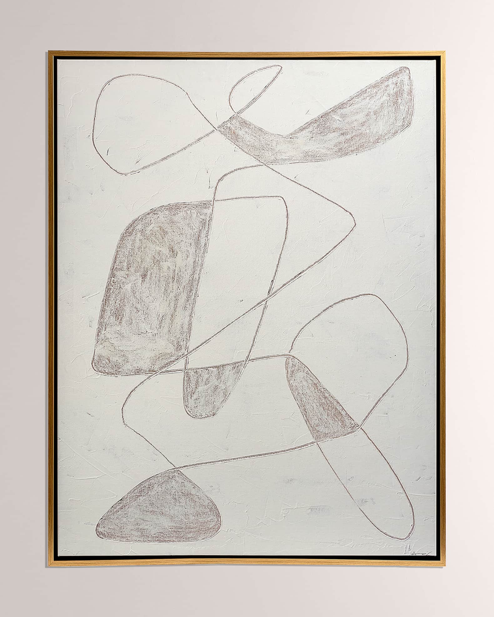 Scratch Loops Framed Wall Art Collection | Neiman Marcus