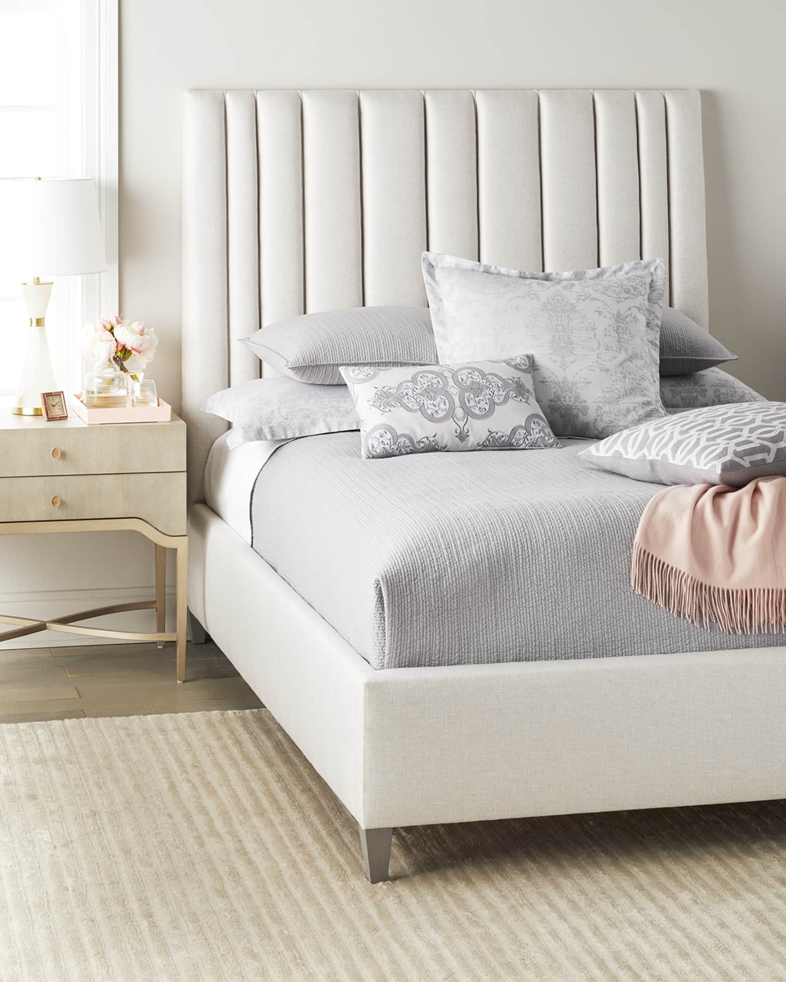 Modena Upholstered Beds | Neiman Marcus