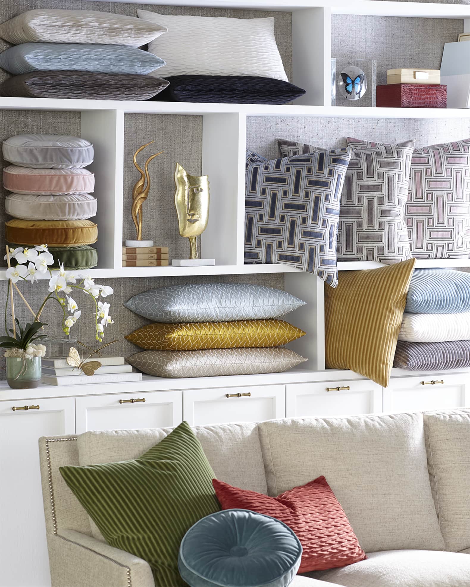 D.V. KAP Home Brix Pillow | Neiman Marcus