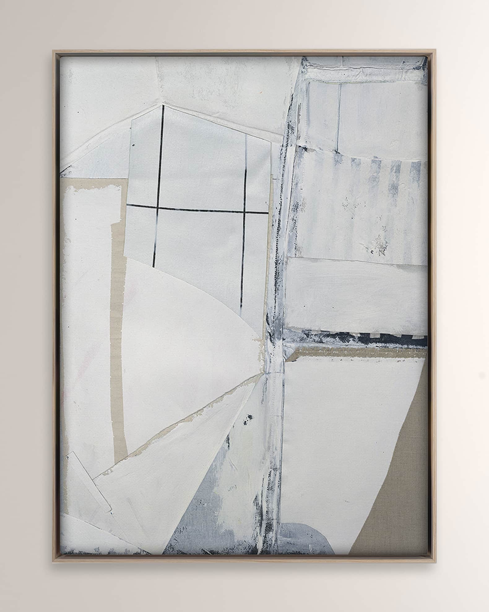 Grand Image Home "White Ferrari" Digital Art Print on Canvas by PC Ngo ...