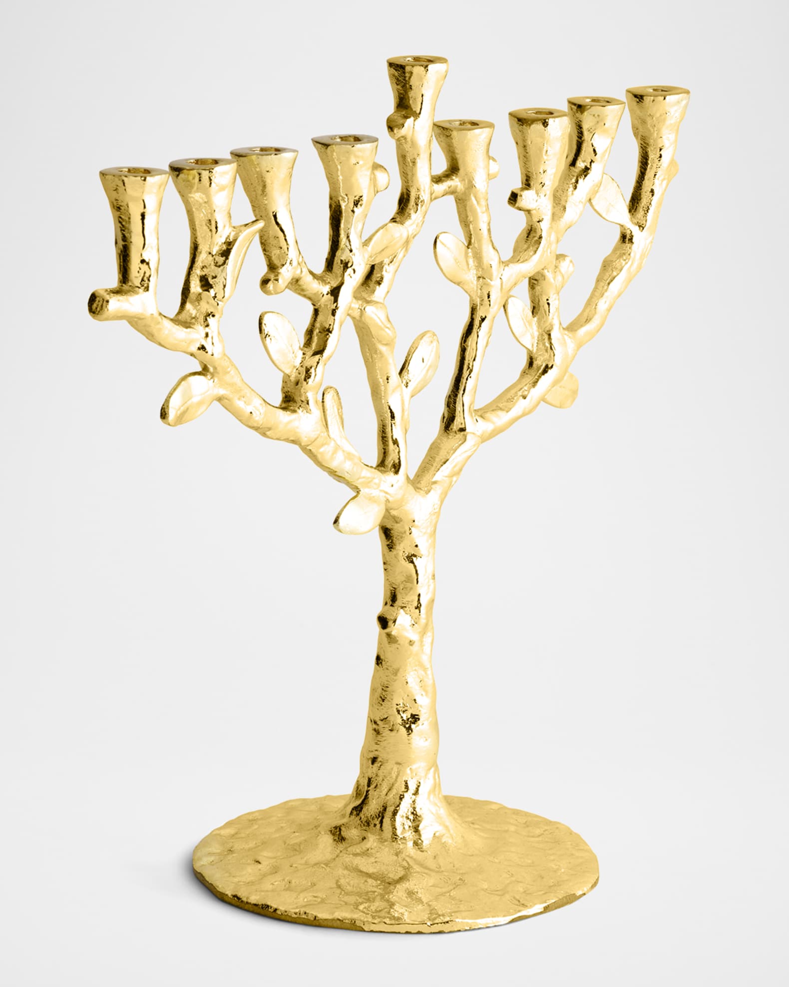 Michael Aram Tree of Life Gold Menorah | Neiman Marcus