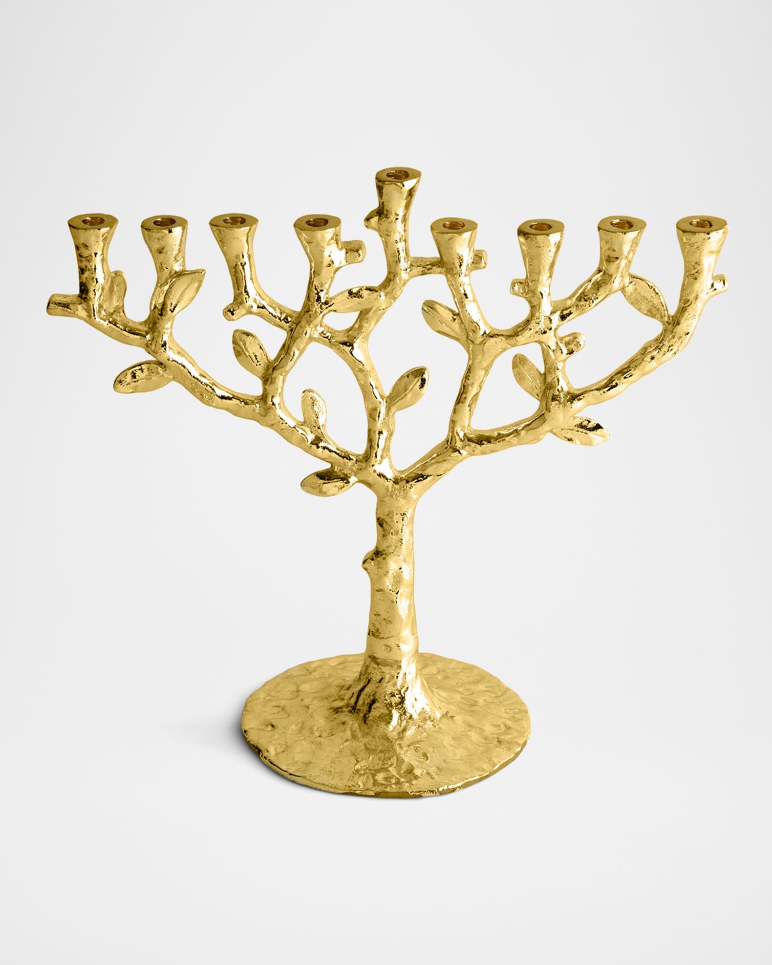Michael Aram Tree of Life Gold Menorah | Neiman Marcus