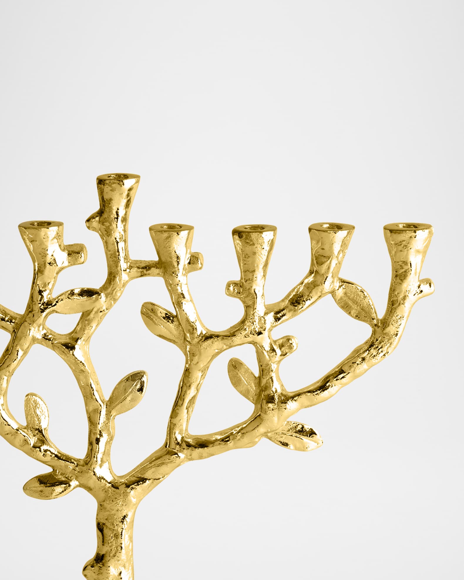 Michael Aram Tree of Life Gold Menorah | Neiman Marcus