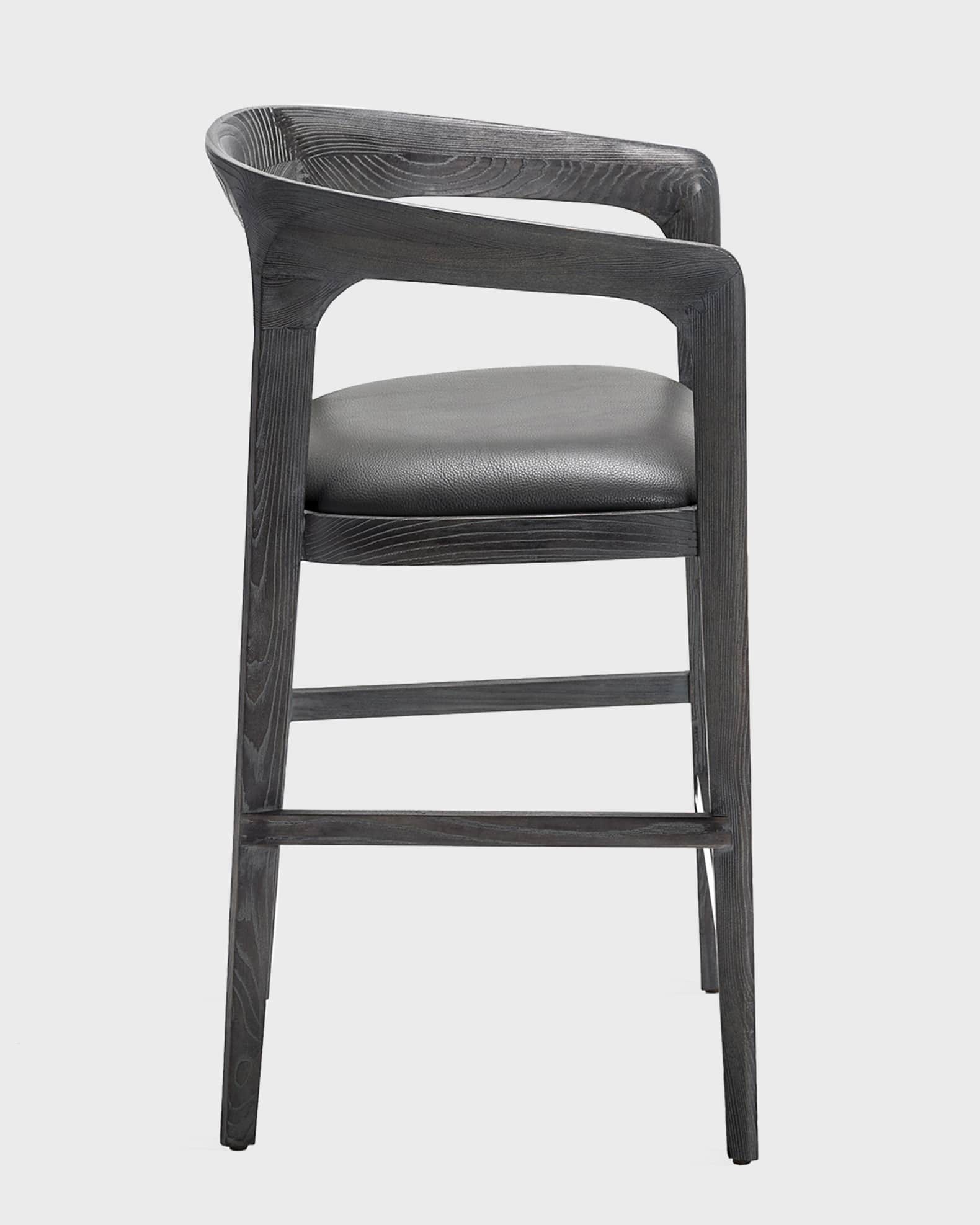 Interlude Home Kendra Counter Stool, 27" | Neiman Marcus