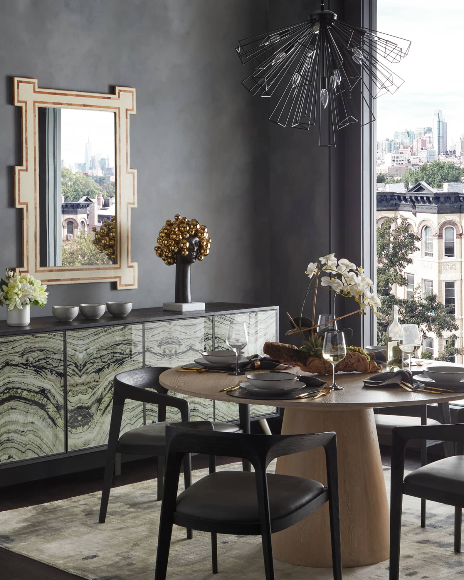 Mikasa Gianna Ombre White Wine Glasses, Set of 4 | Neiman Marcus