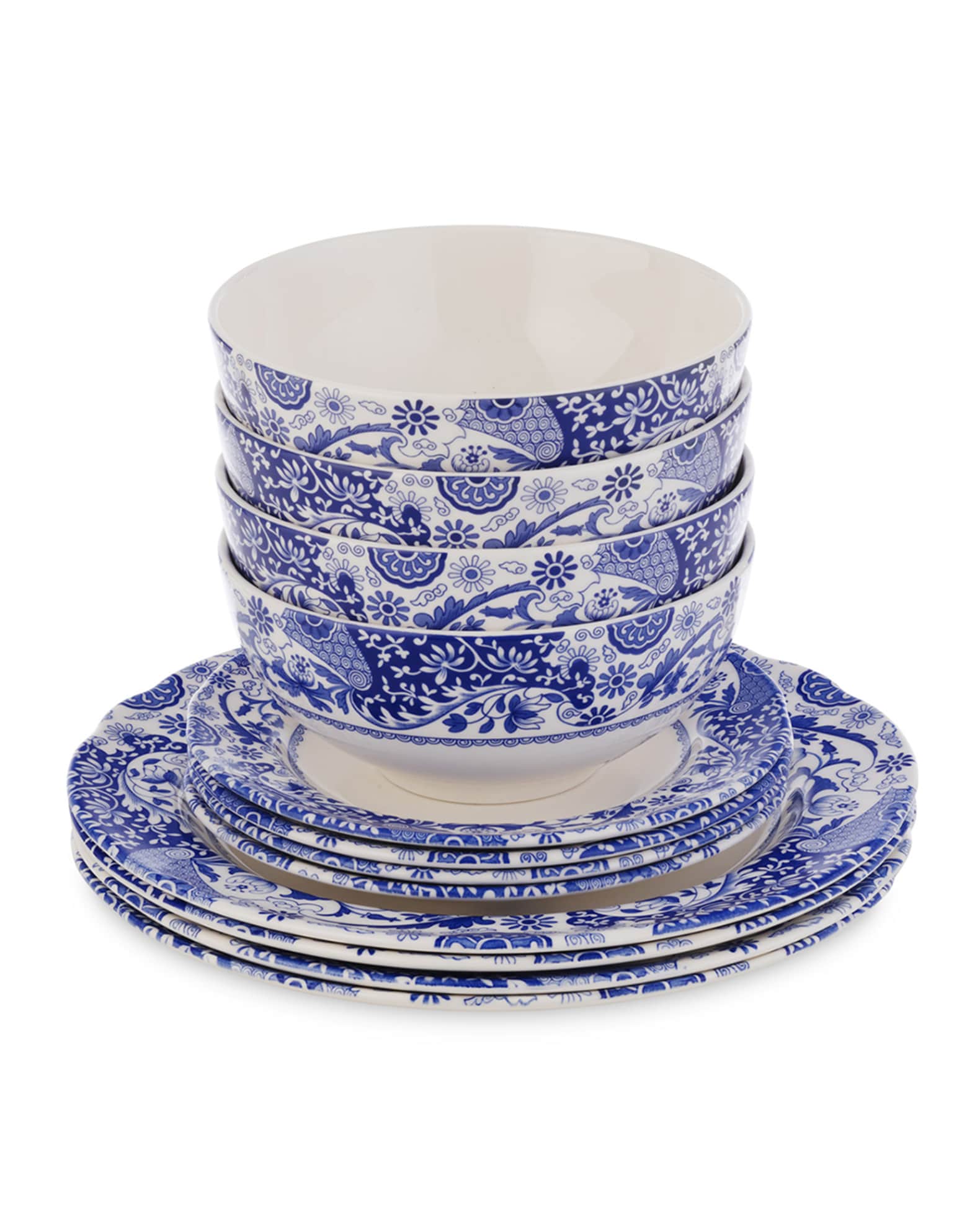 Spode 12-Piece Brocato Dinnerware Set | Neiman Marcus