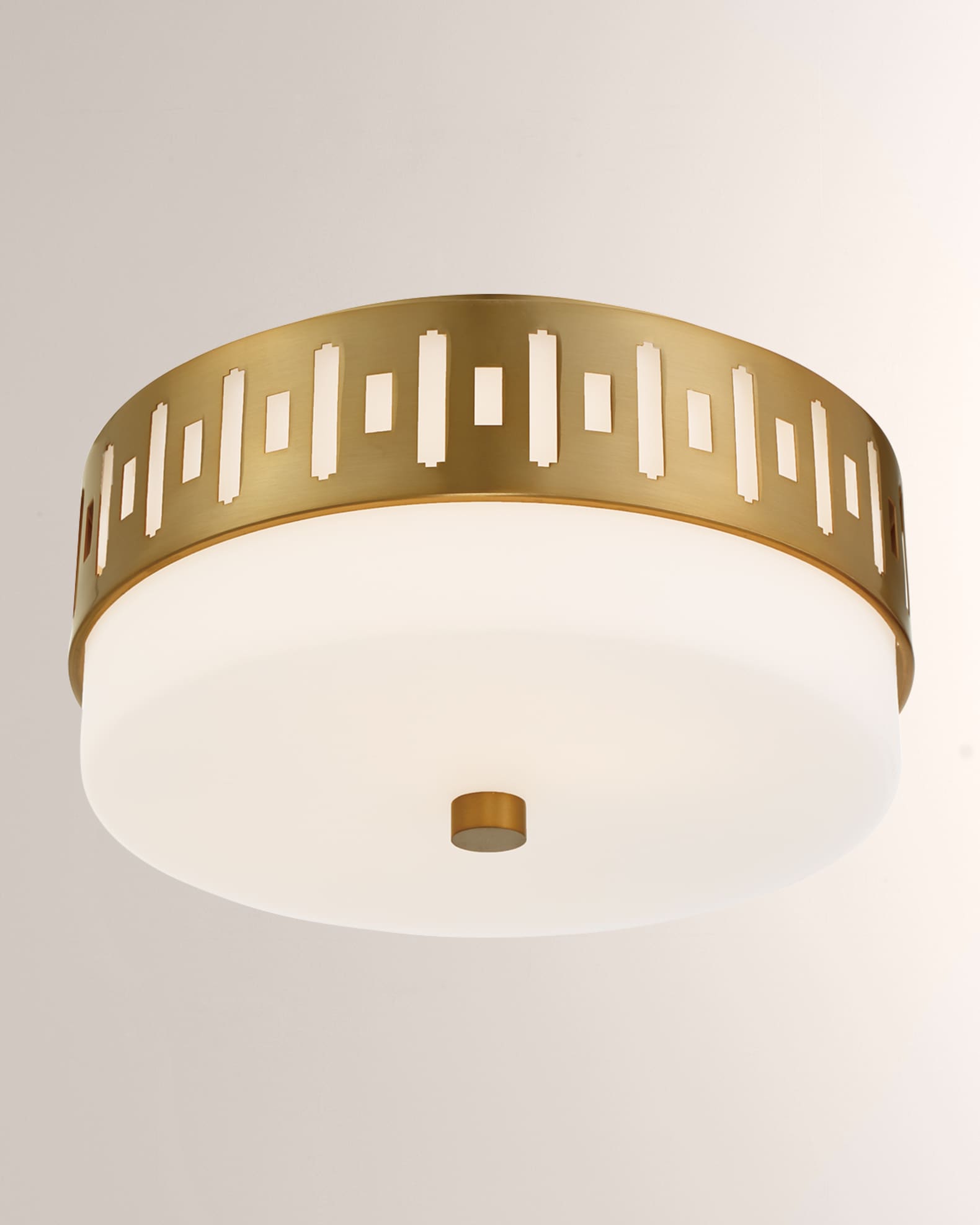 Crystorama Keaton 2-Light Ceiling Mount | Neiman Marcus