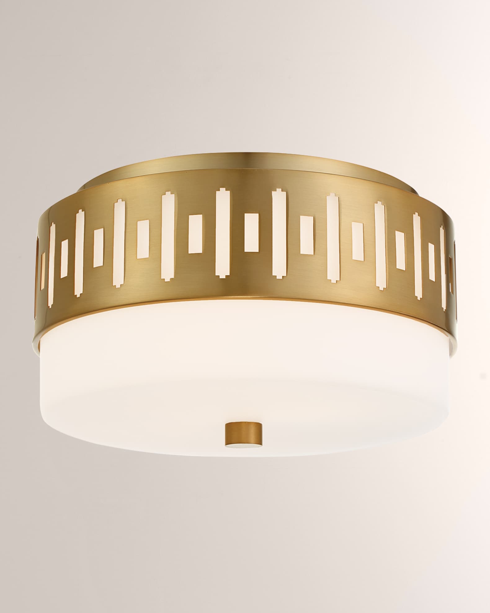 Crystorama Keaton 2-Light Ceiling Mount | Neiman Marcus