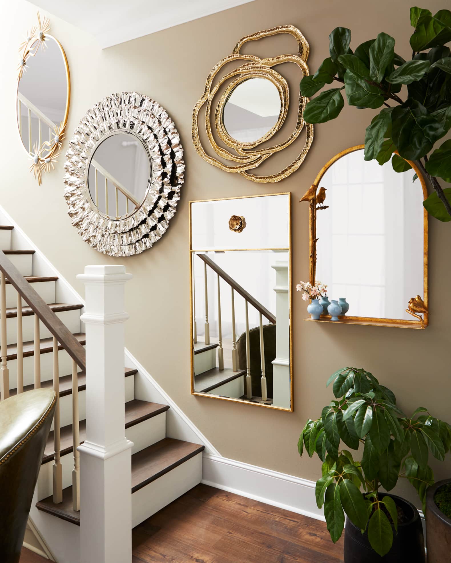 John-Richard Collection Starburst Mirror | Neiman Marcus