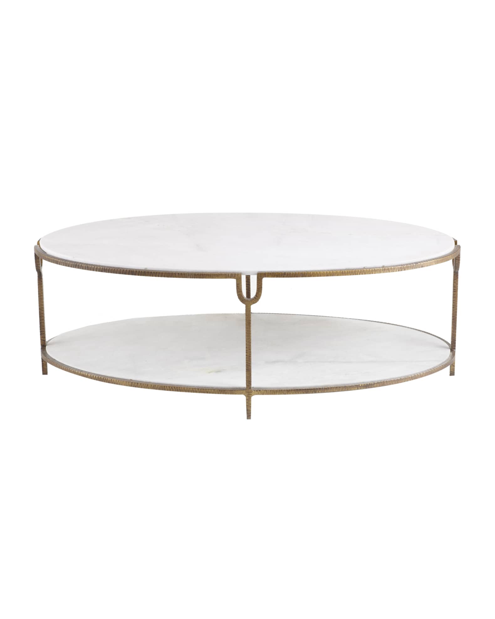Global Views Olivia Marble-Top Coffee Table | Neiman Marcus