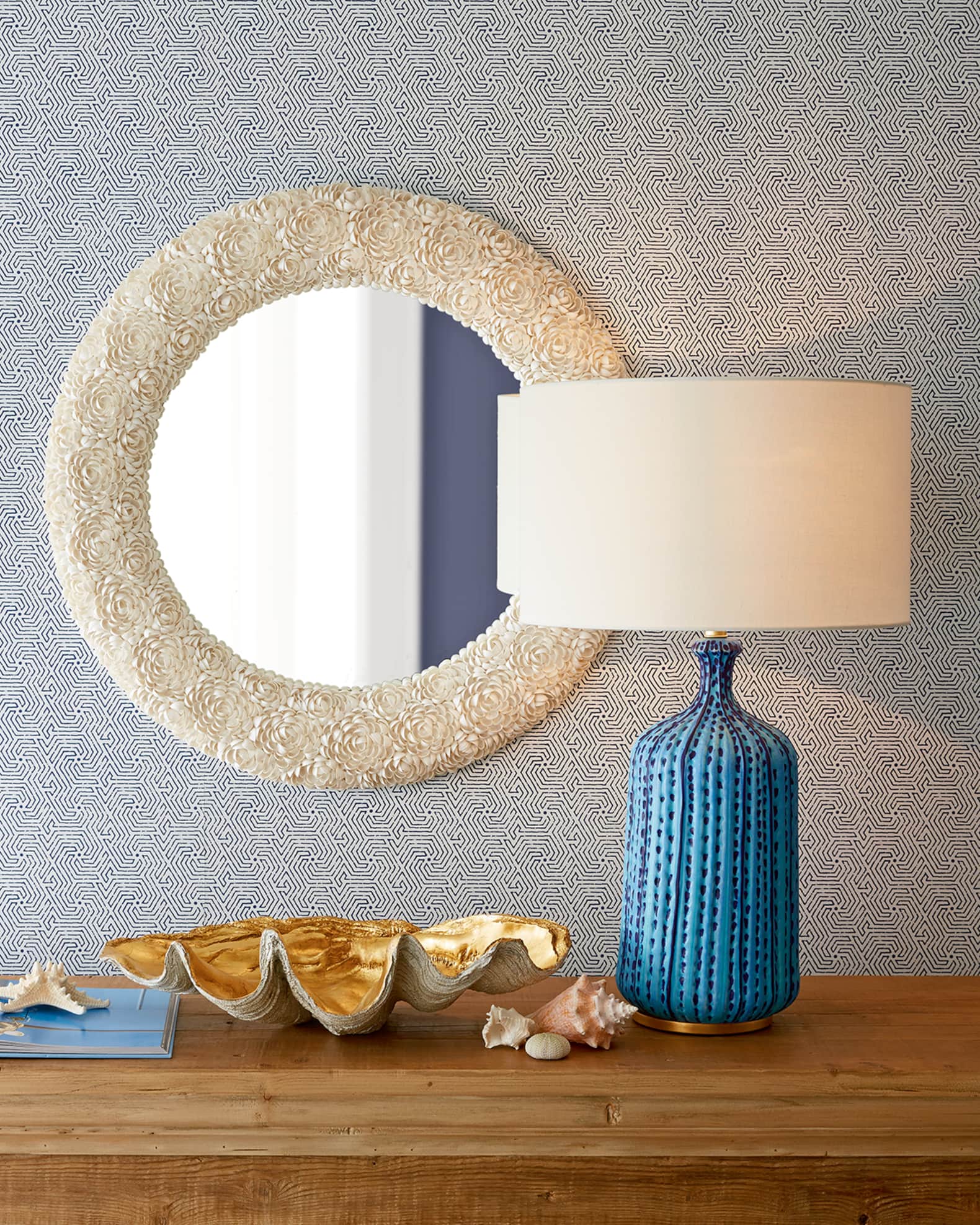 Regina Andrew Golden Shell Bowl | Neiman Marcus