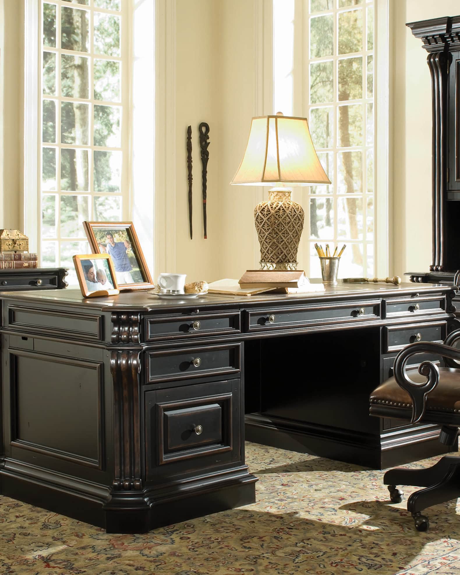 Hooker Furniture Sullivan Executive Desk | Neiman Marcus