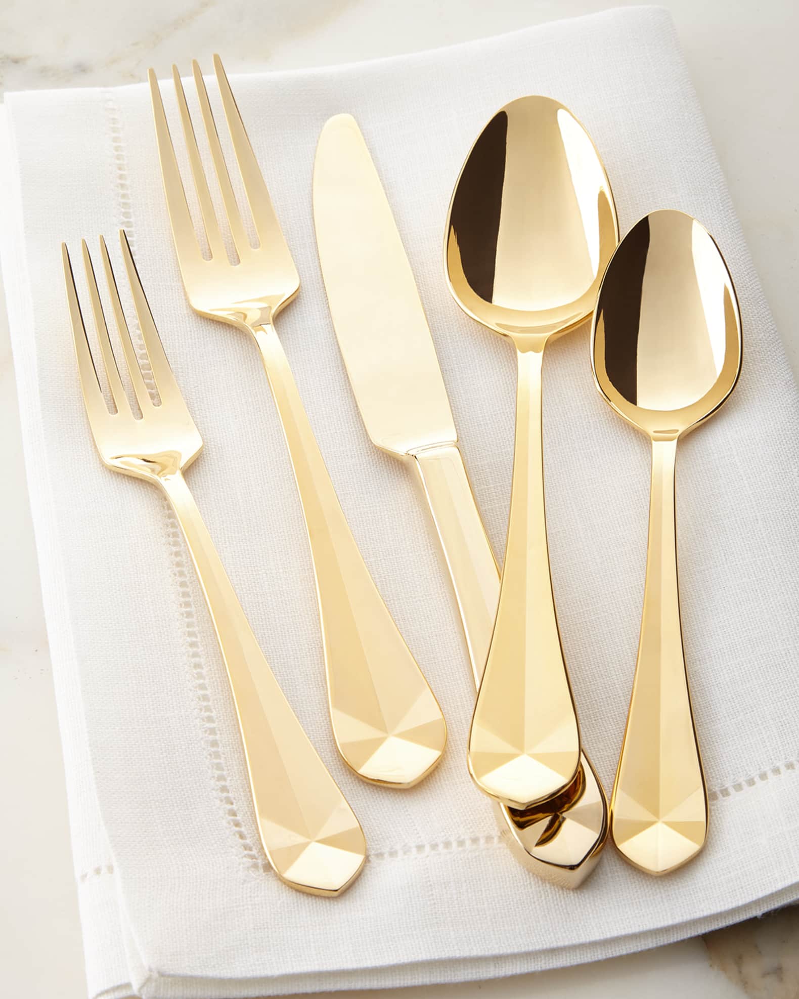 Hampton Forge 20-Piece Belvoir Flatware Service | Neiman Marcus
