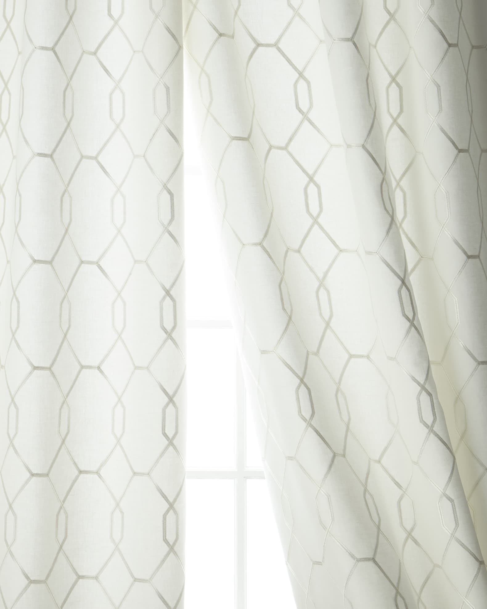 Entity Linen/Cotton Drape | Neiman Marcus