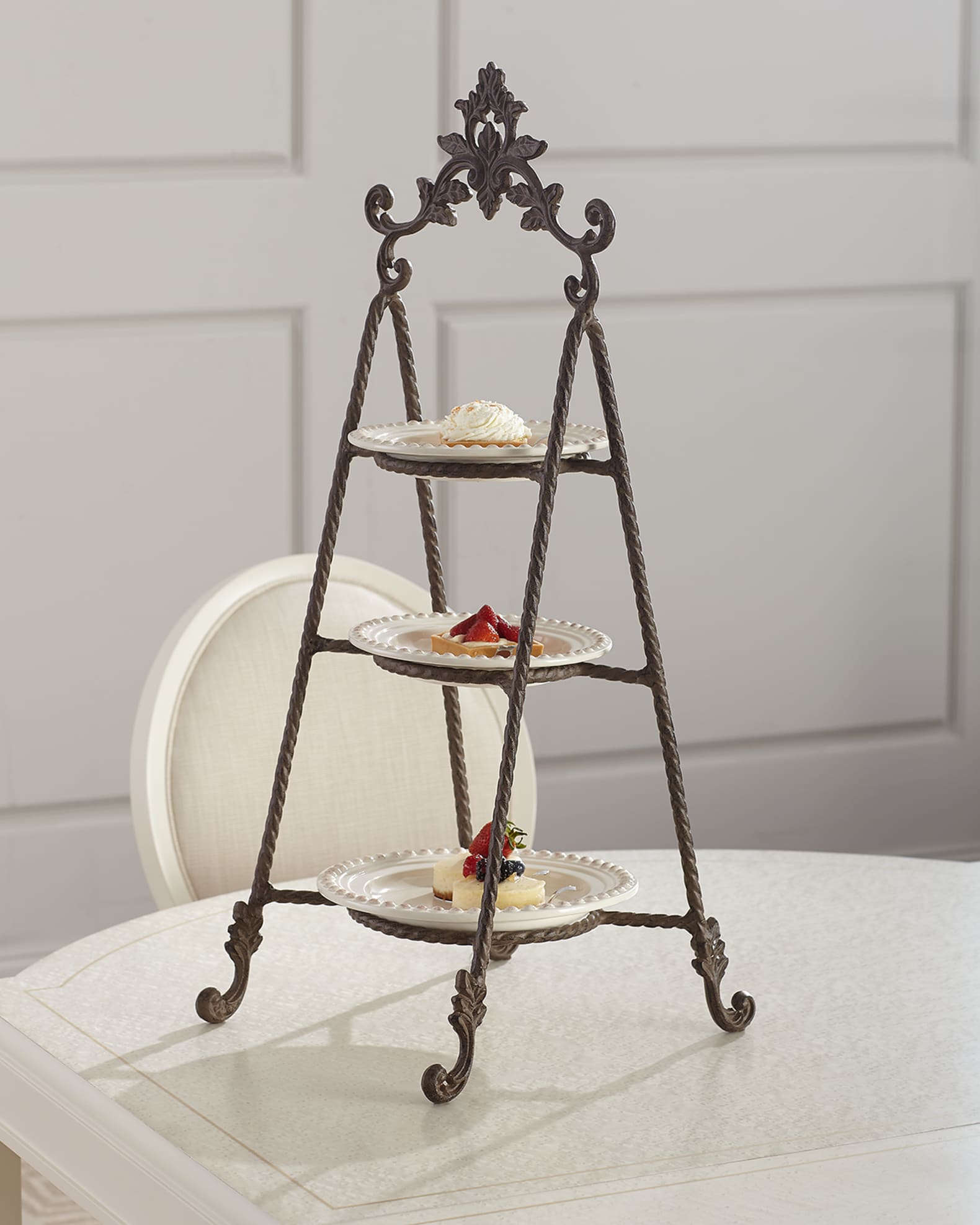 G G Collection Three-Tier Server | Neiman Marcus