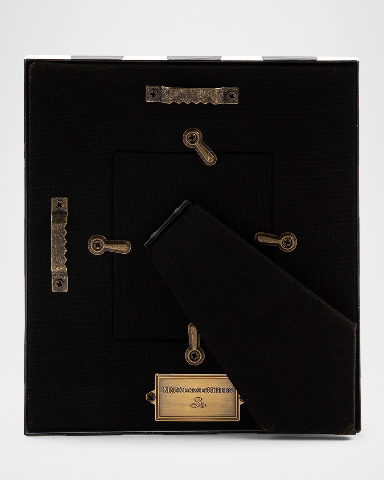 Courtly Check Enamel Frame | Neiman Marcus