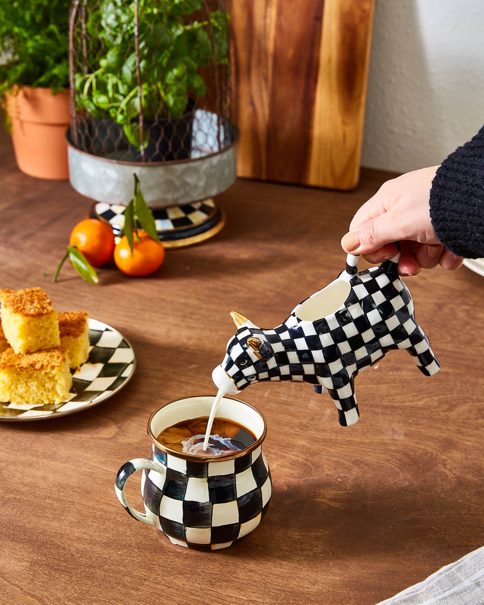 MacKenzie-Childs Courtly Check Mug | Neiman Marcus