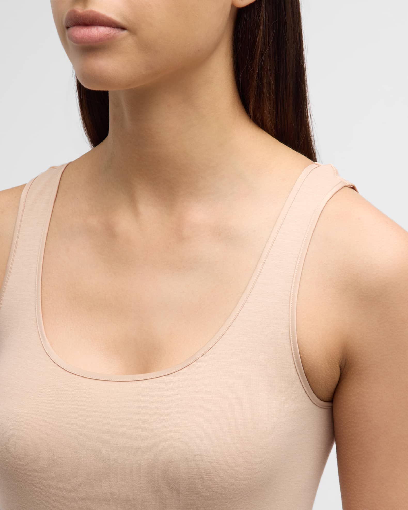 Hanro Cotton Seamless Tank | Neiman Marcus