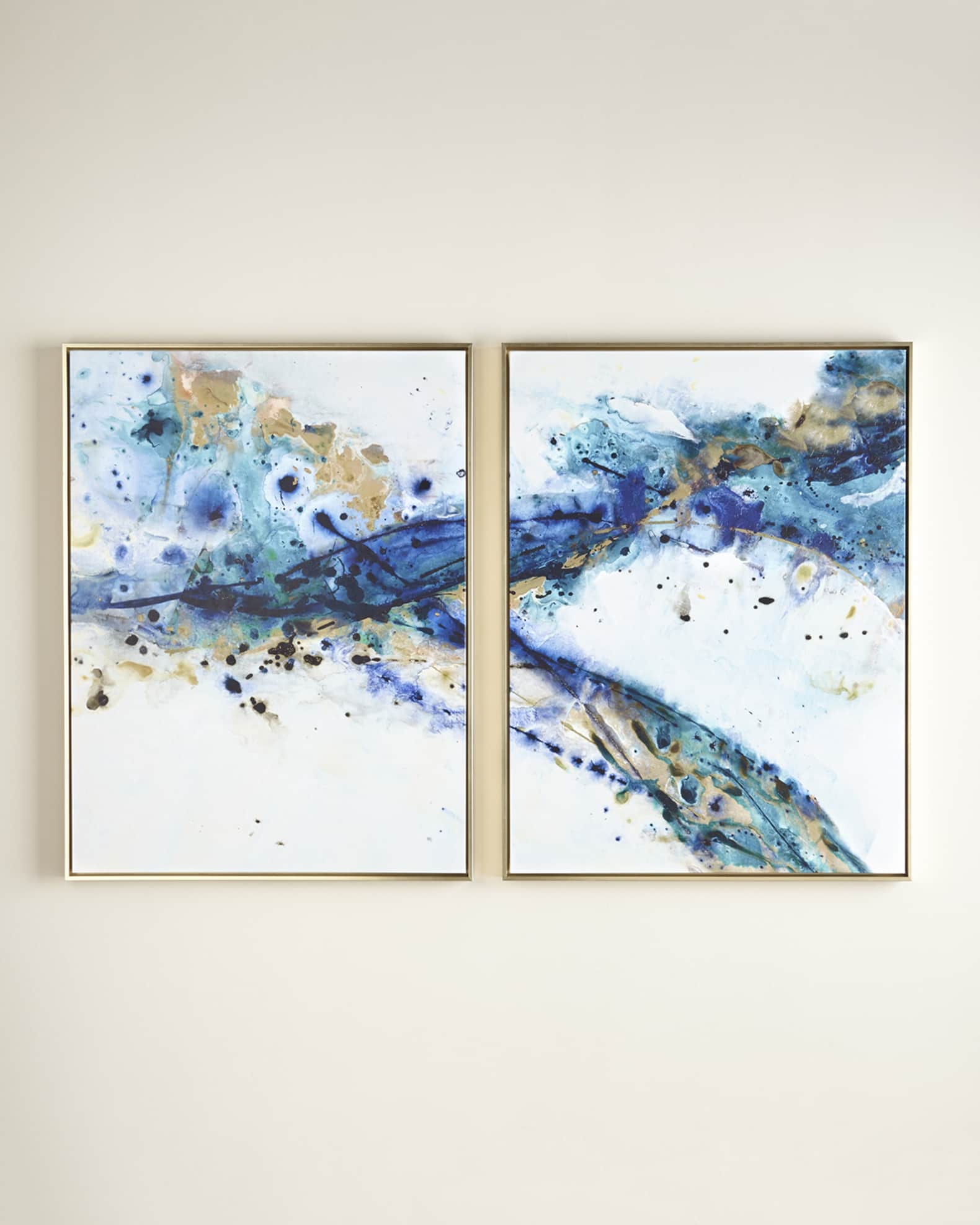 Two "Azure Canyon" Giclee on Canvas Wall Art Set | Neiman Marcus