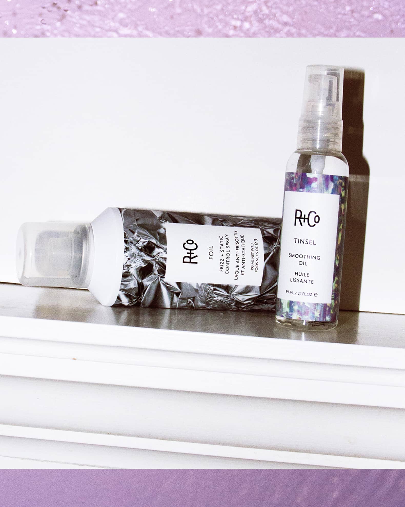 R+Co 5 oz. FOIL Frizz + Static Control Spray | Neiman Marcus
