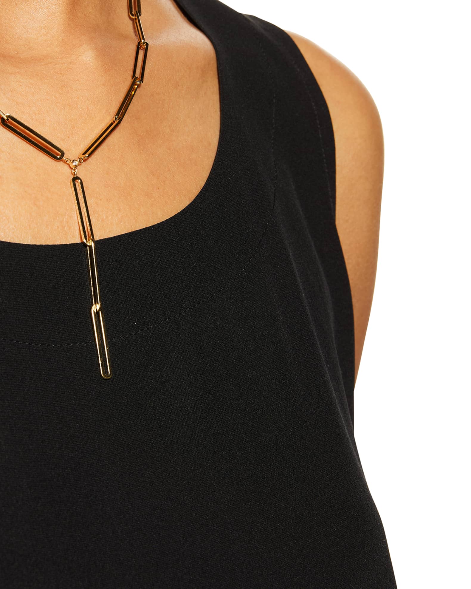 Eskandar Lightweight Silk A-Line Shell | Neiman Marcus