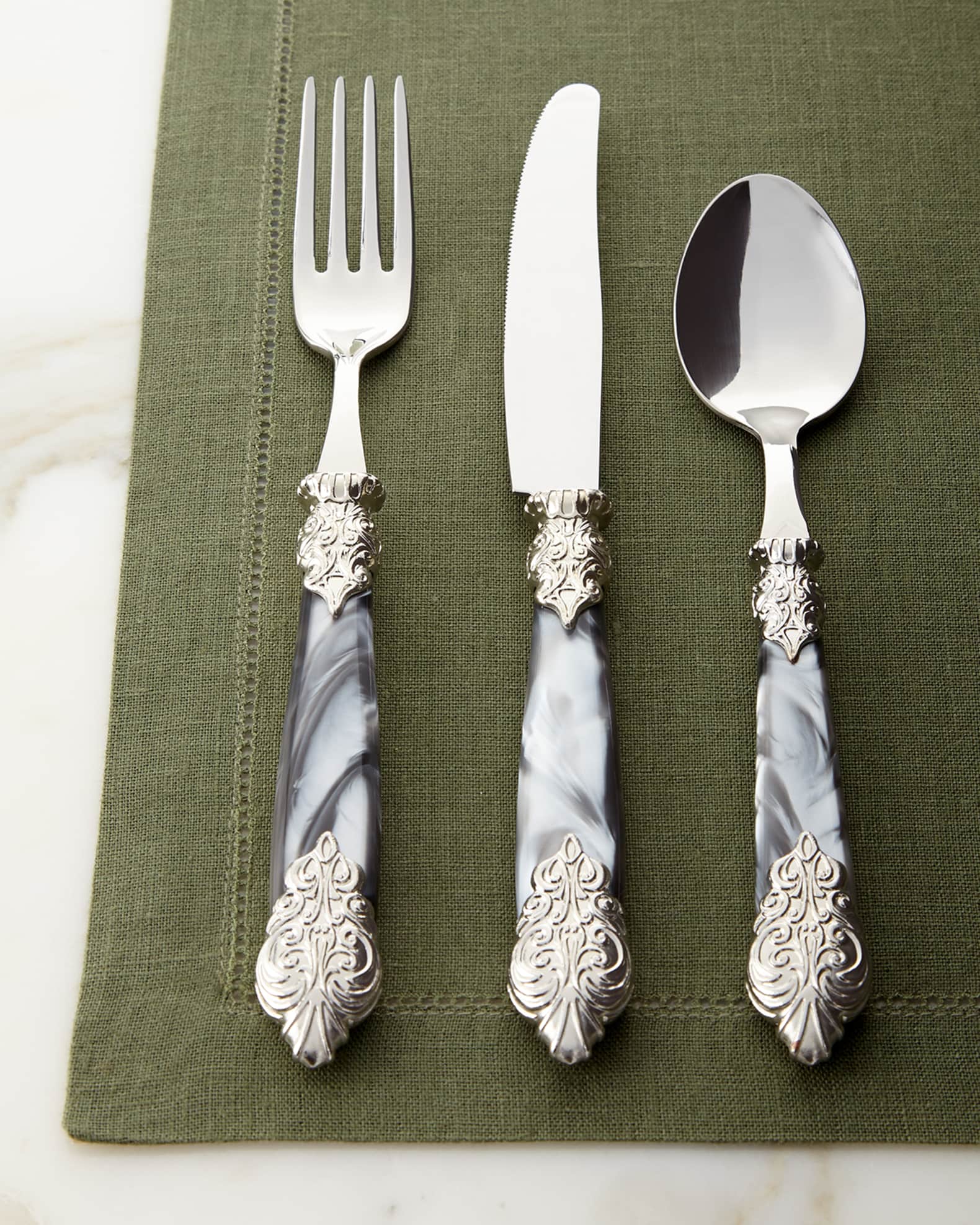 Neiman Marcus 20-Piece Versailles Flatware Service | Neiman Marcus