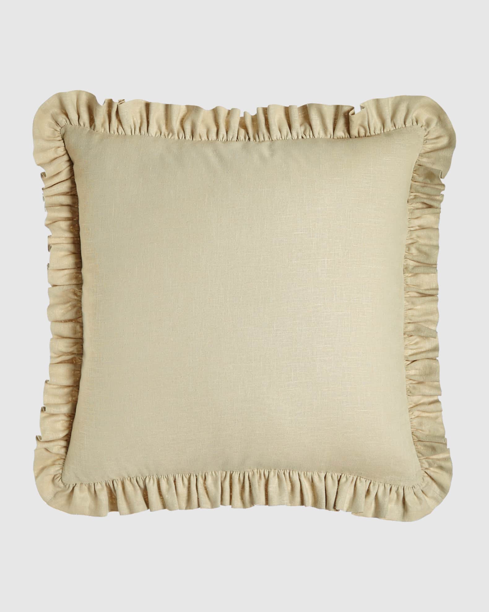 Sherry Kline Home European Monterey Solid-Color Sham | Neiman Marcus