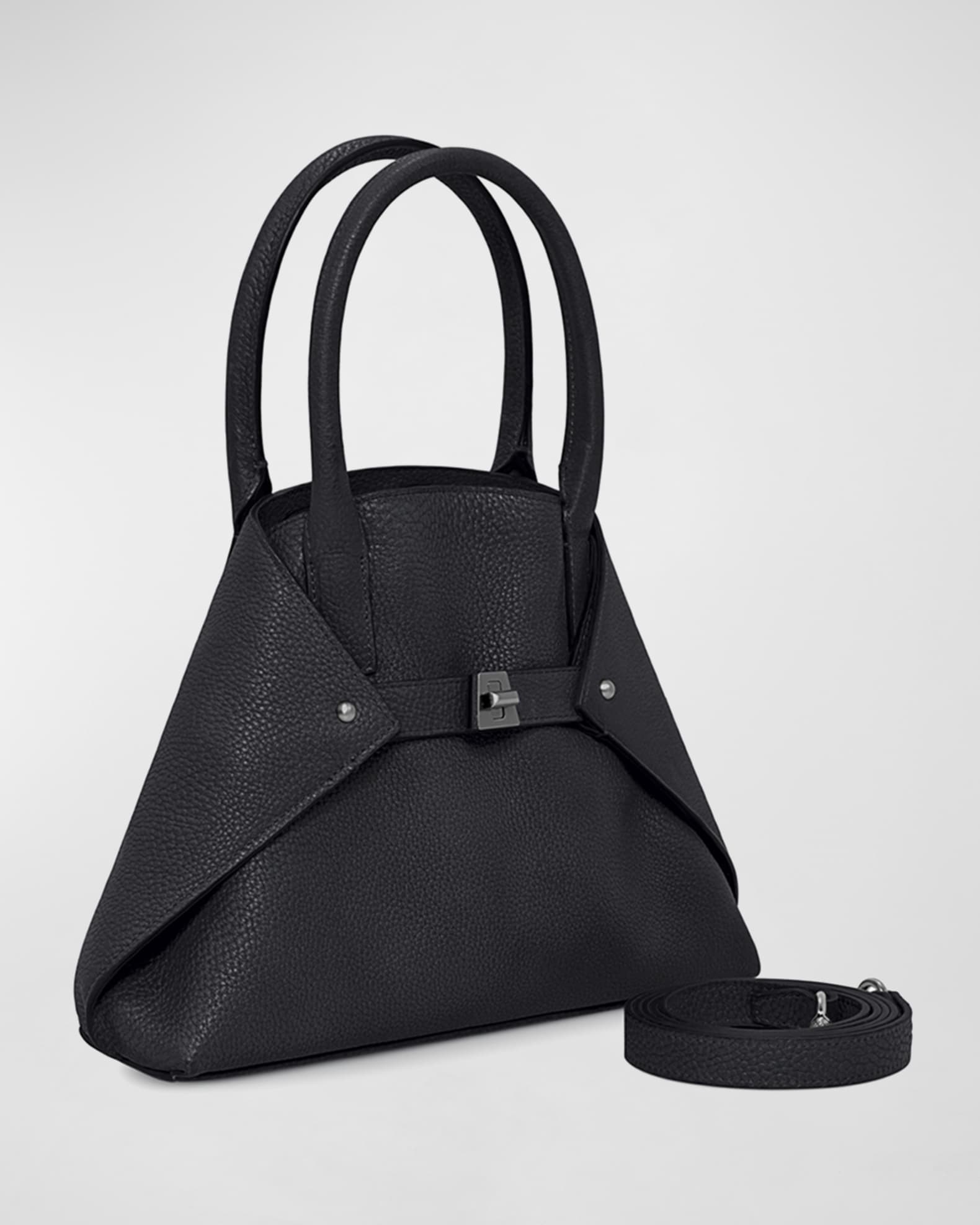 Akris Ai Little Cervo Calf Top-Handle Bag | Neiman Marcus