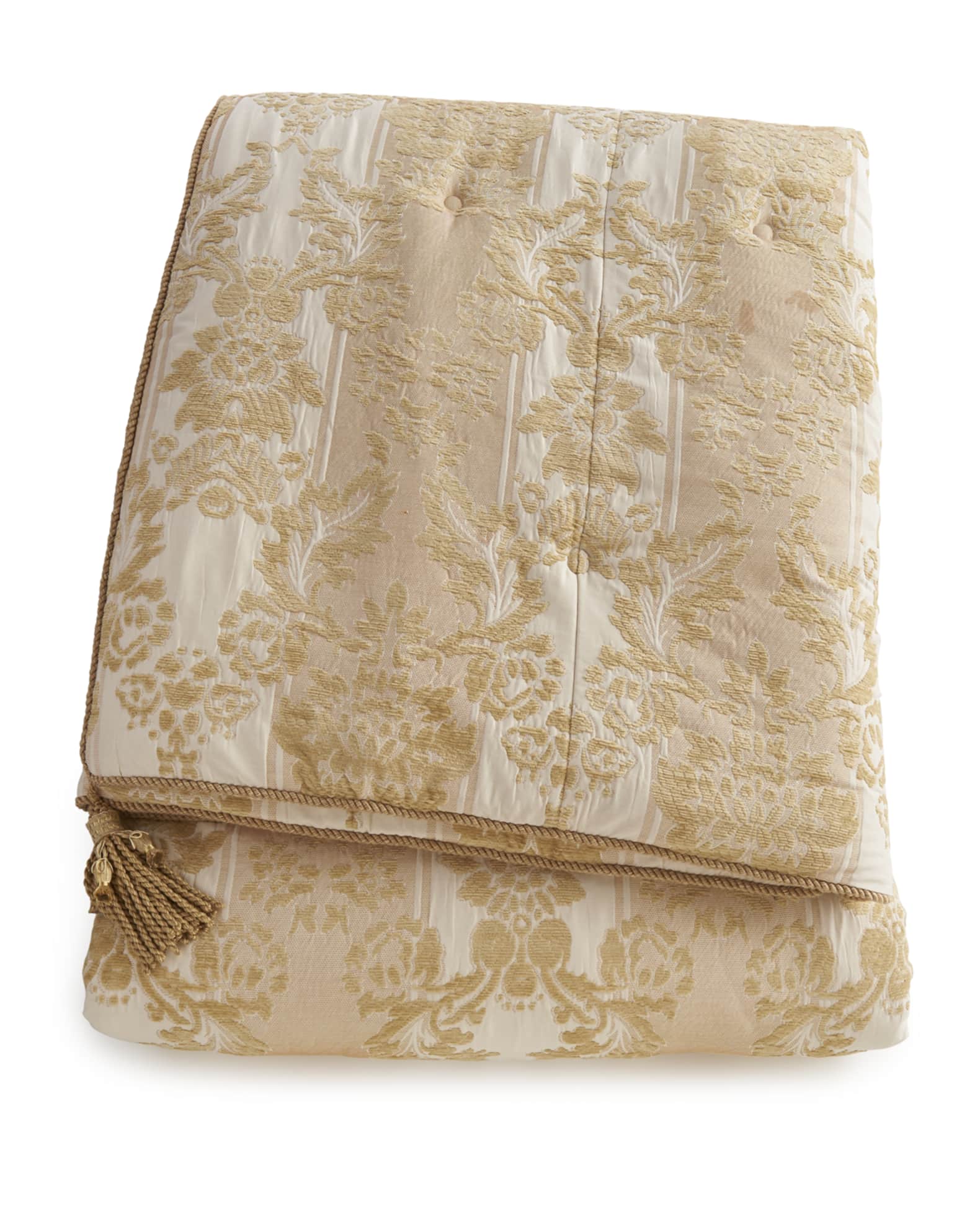 Austin Horn Collection Antoinette Chenille Comforter, Queen | Neiman Marcus