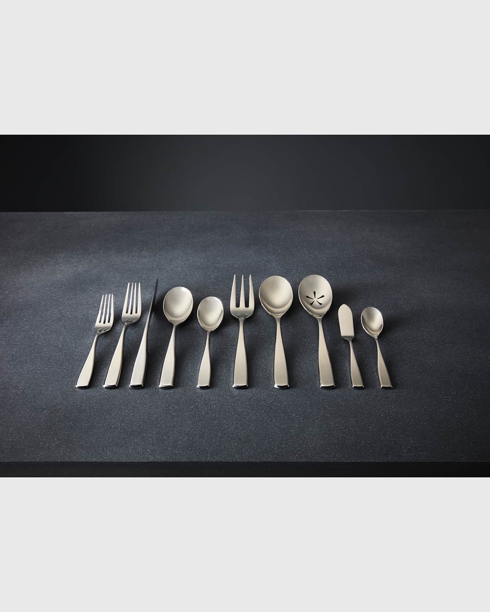 Nambe 45-Piece Anna Flatware Service | Neiman Marcus