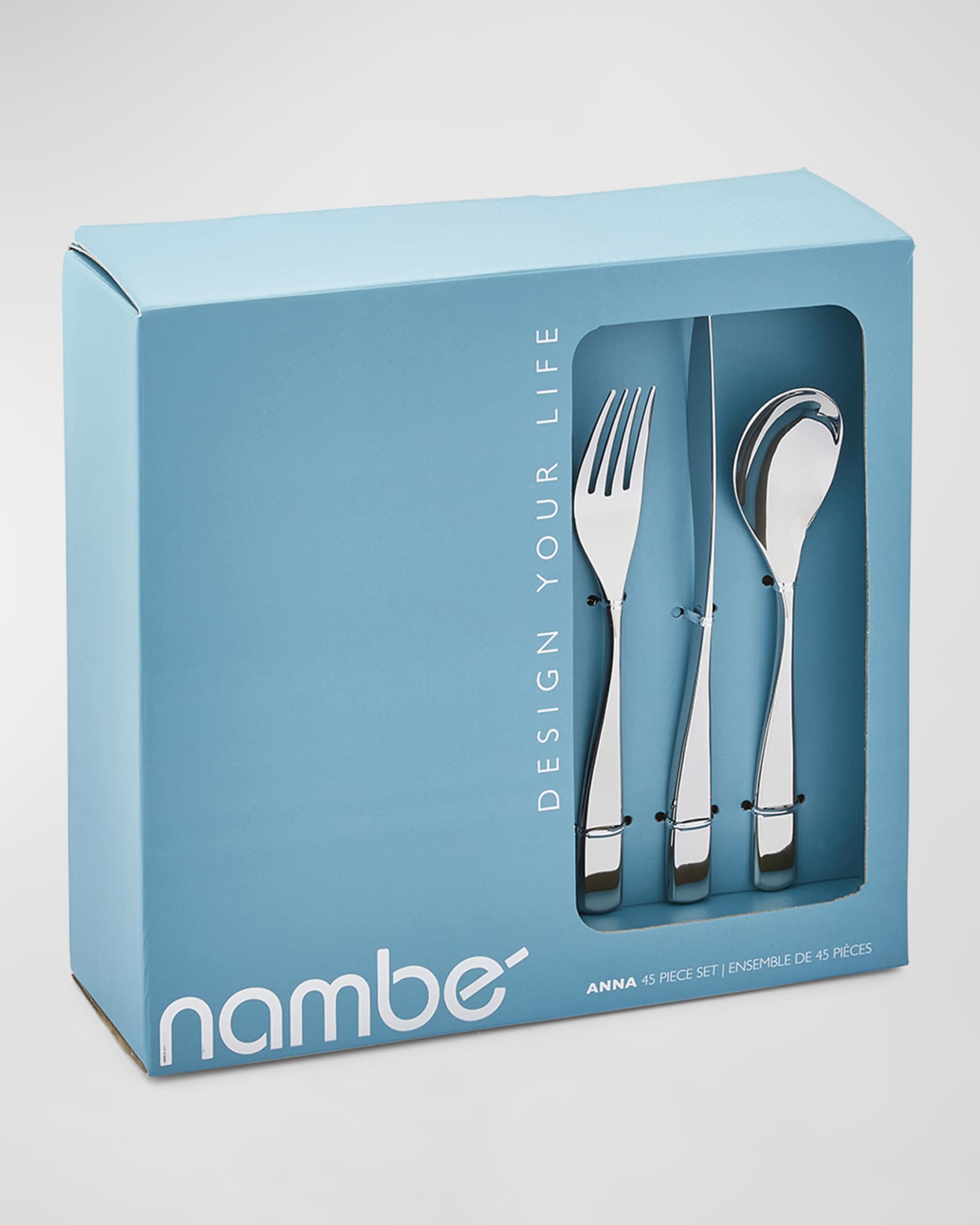Nambe 45-Piece Anna Flatware Service | Neiman Marcus